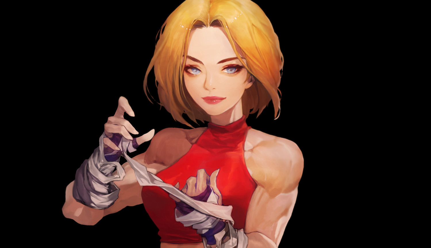 ArtStation - THE KING OF FIGHTERS - blue mary