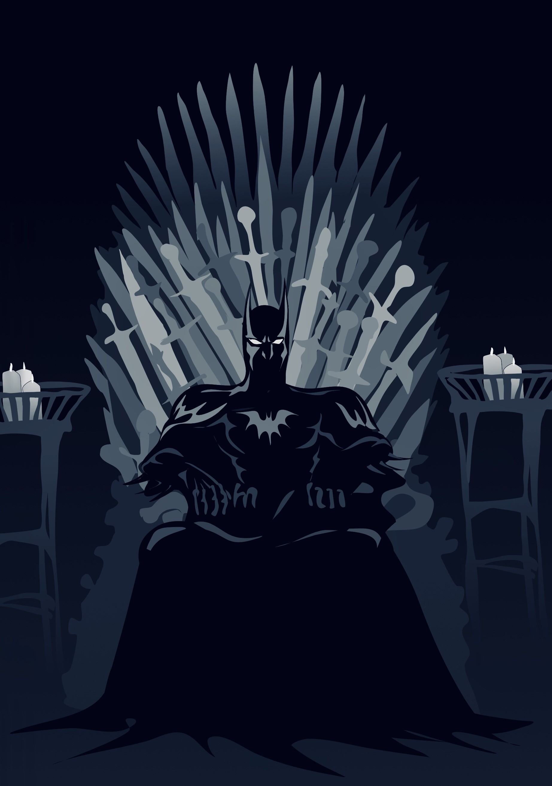 ArtStation - Batman on the Iron Throne
