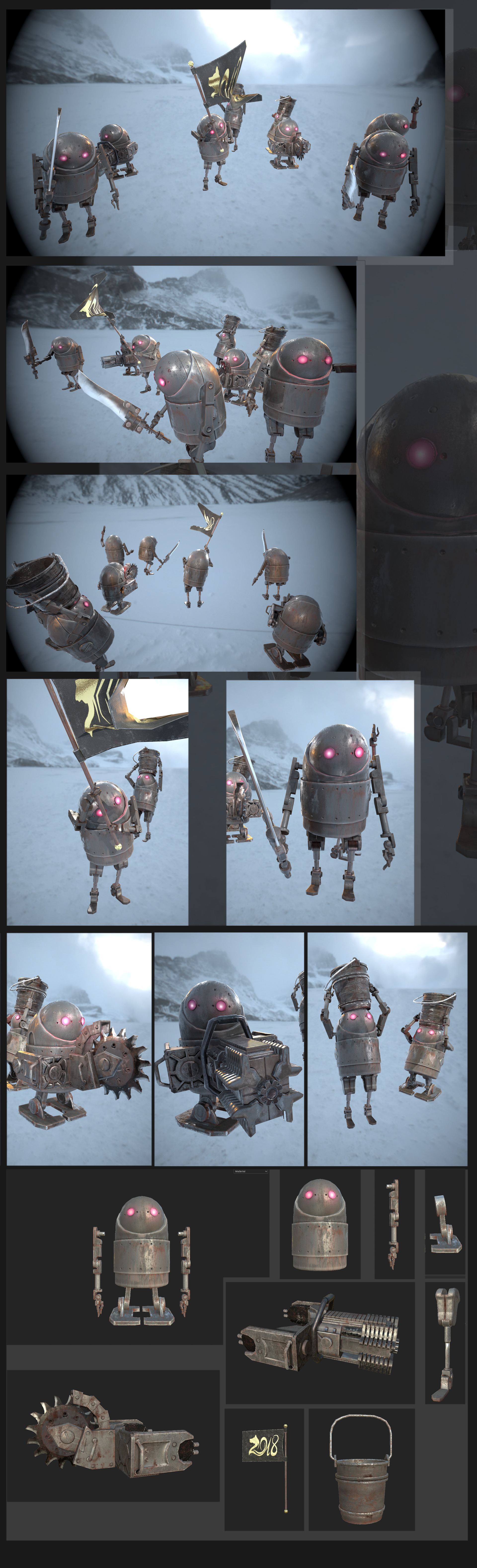 ArtStation - Nier Automata living machine