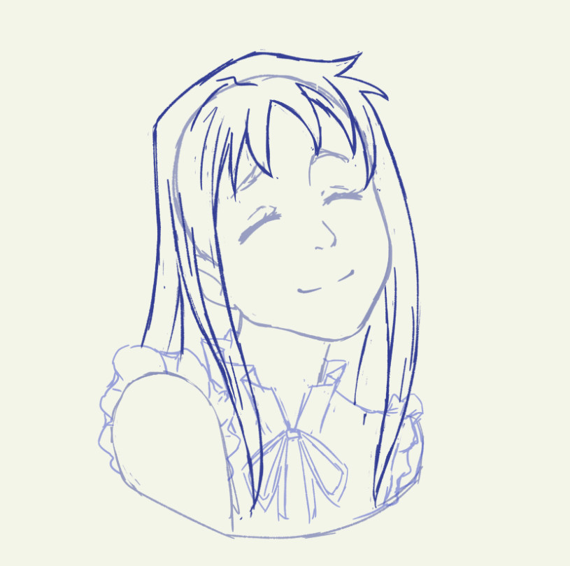 April Clement - Anohana Menma screenshot redraw