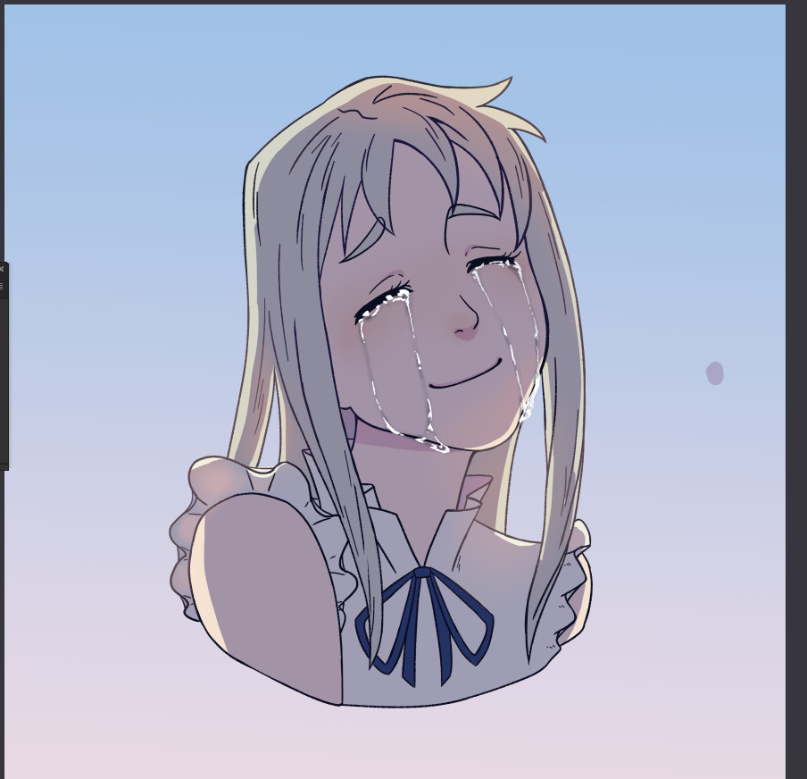 anohana crying