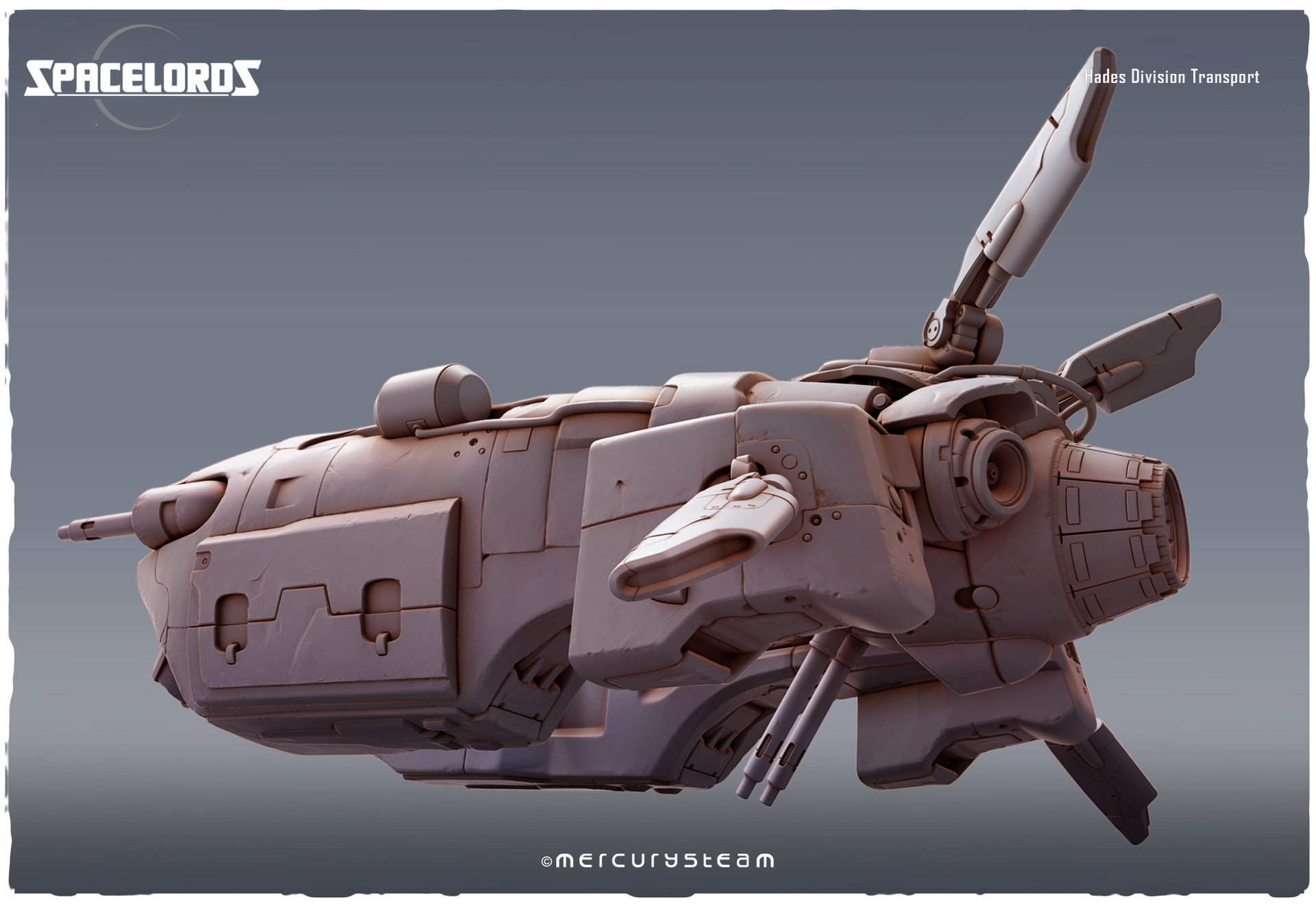 alberto l.peteiro - Hades Division Transport Ship - Spacelords
