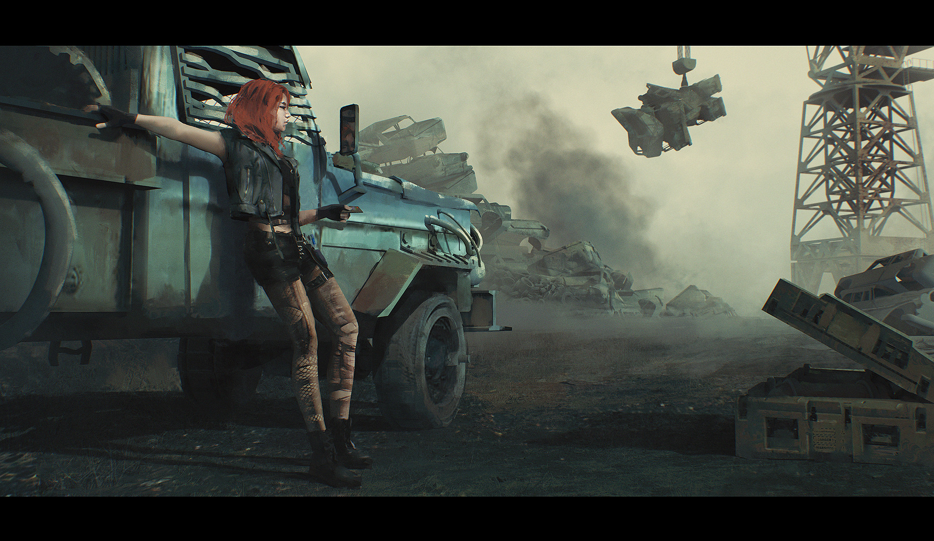 ArtStation - Girl Mechanic №2