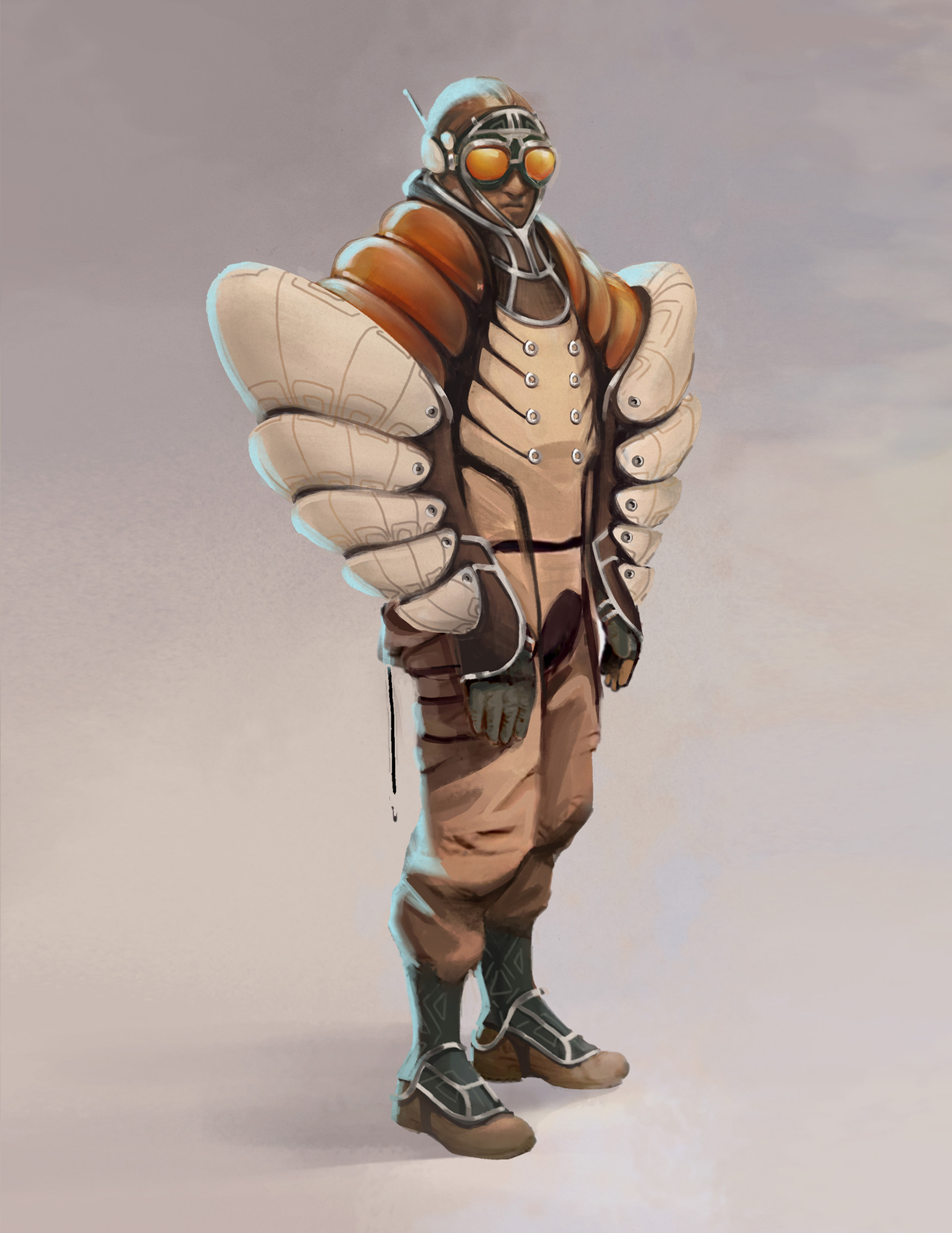 ArtStation - Tribal Warrior Suits