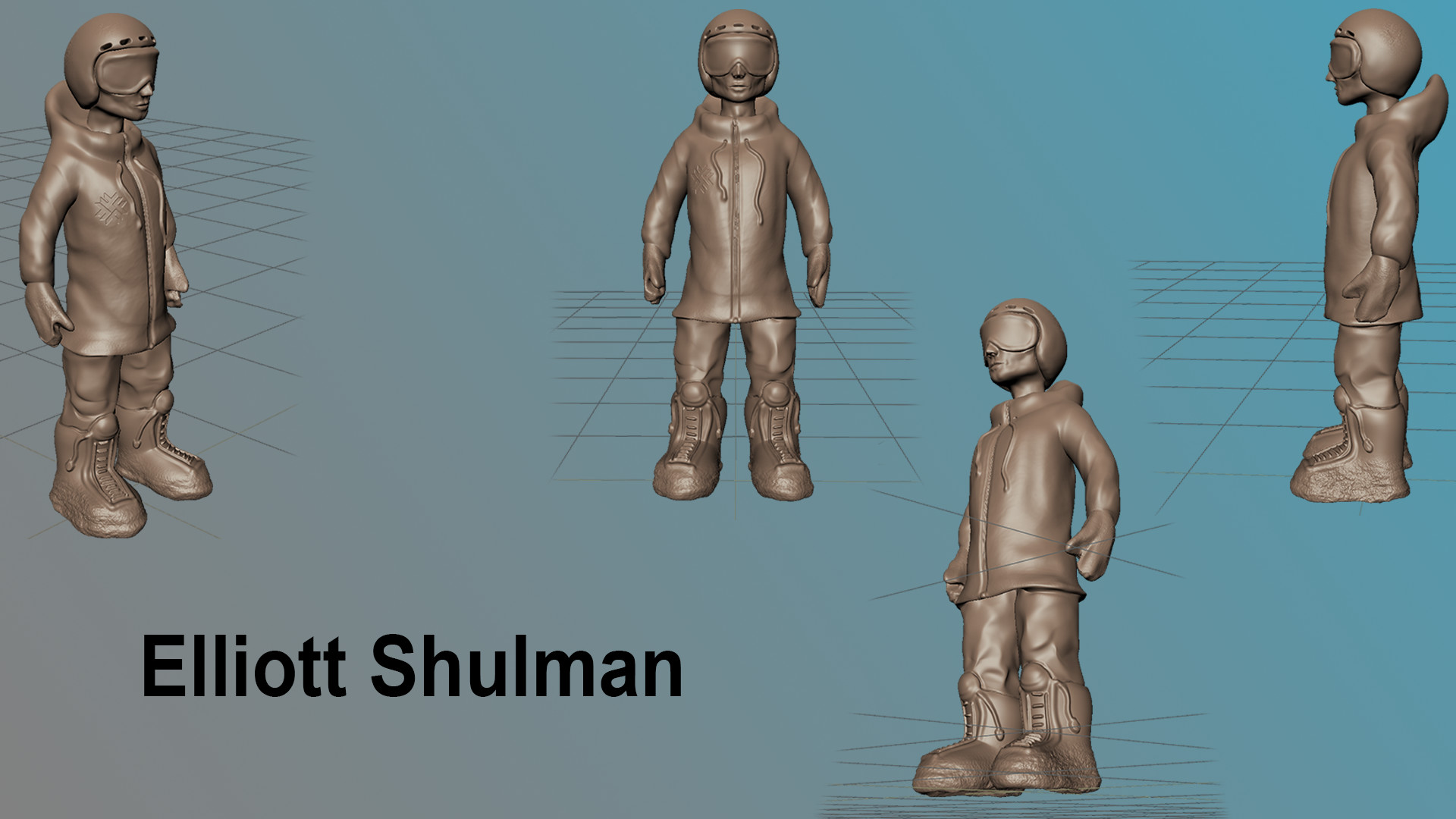 Elliott Shulman - Anatomy Sculpts