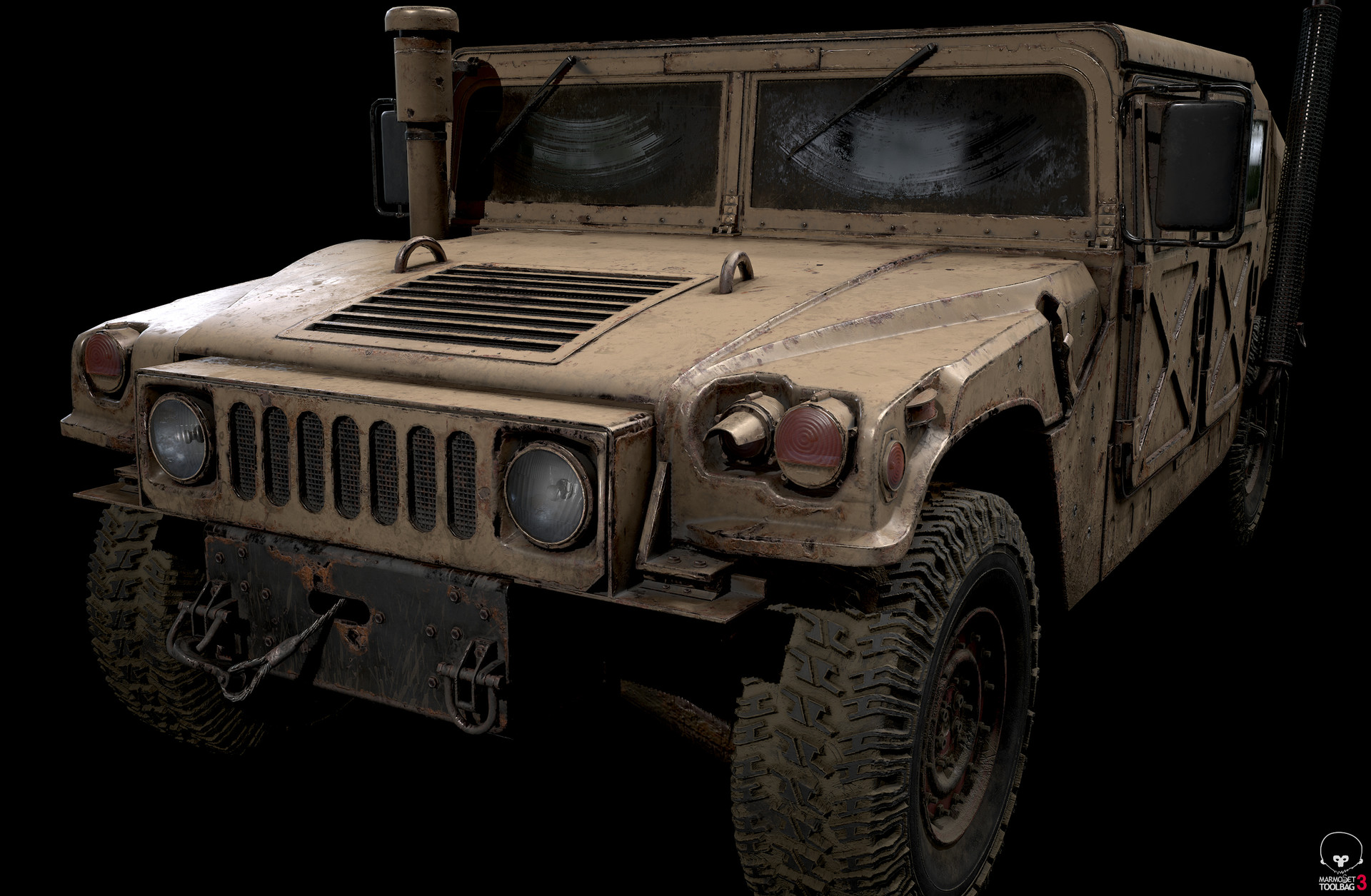 ArtStation - Humvee