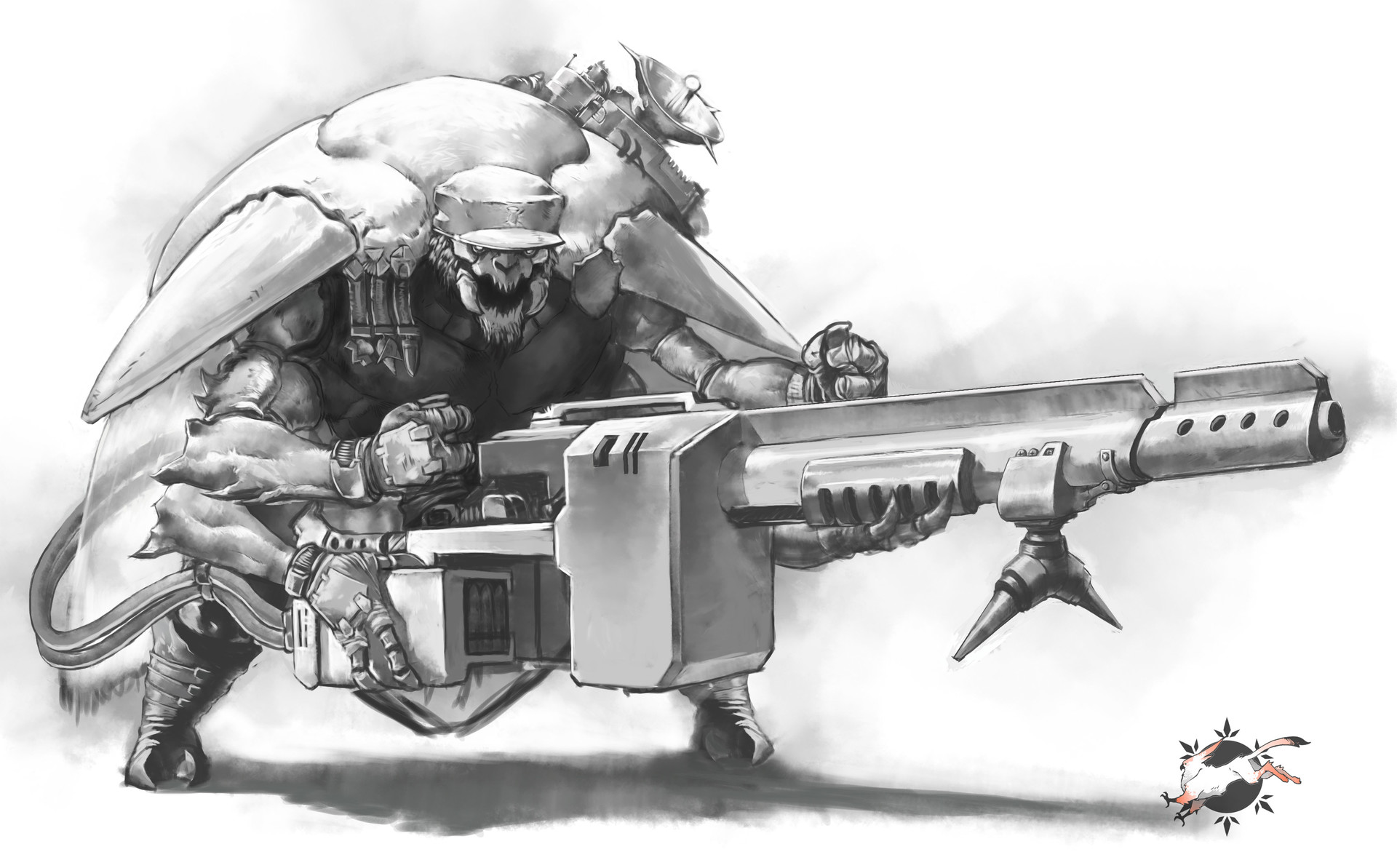 ArtStation - Concept for Character Desgn Challenge (Bug Warrior)