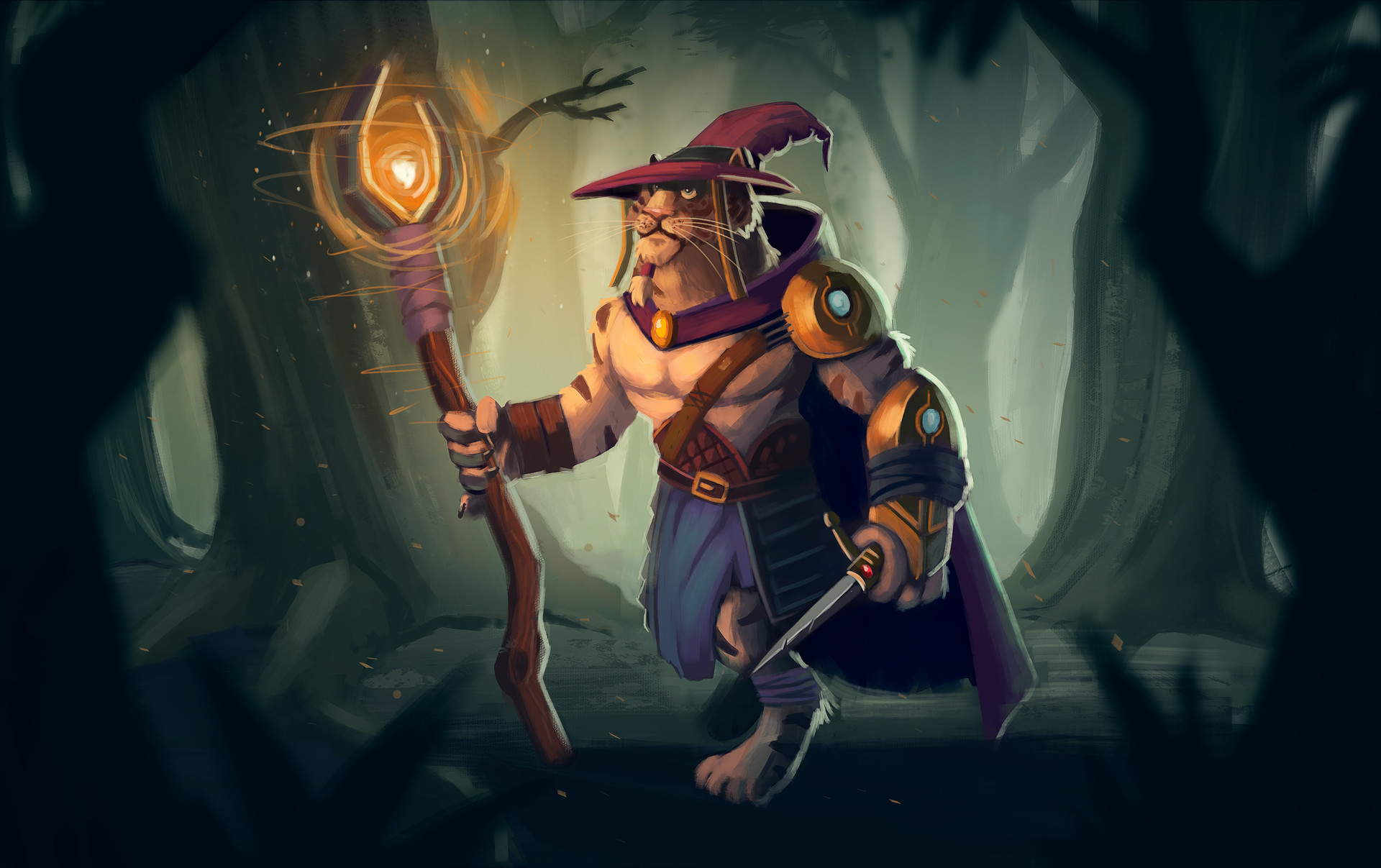 ArtStation - Tiger Mage