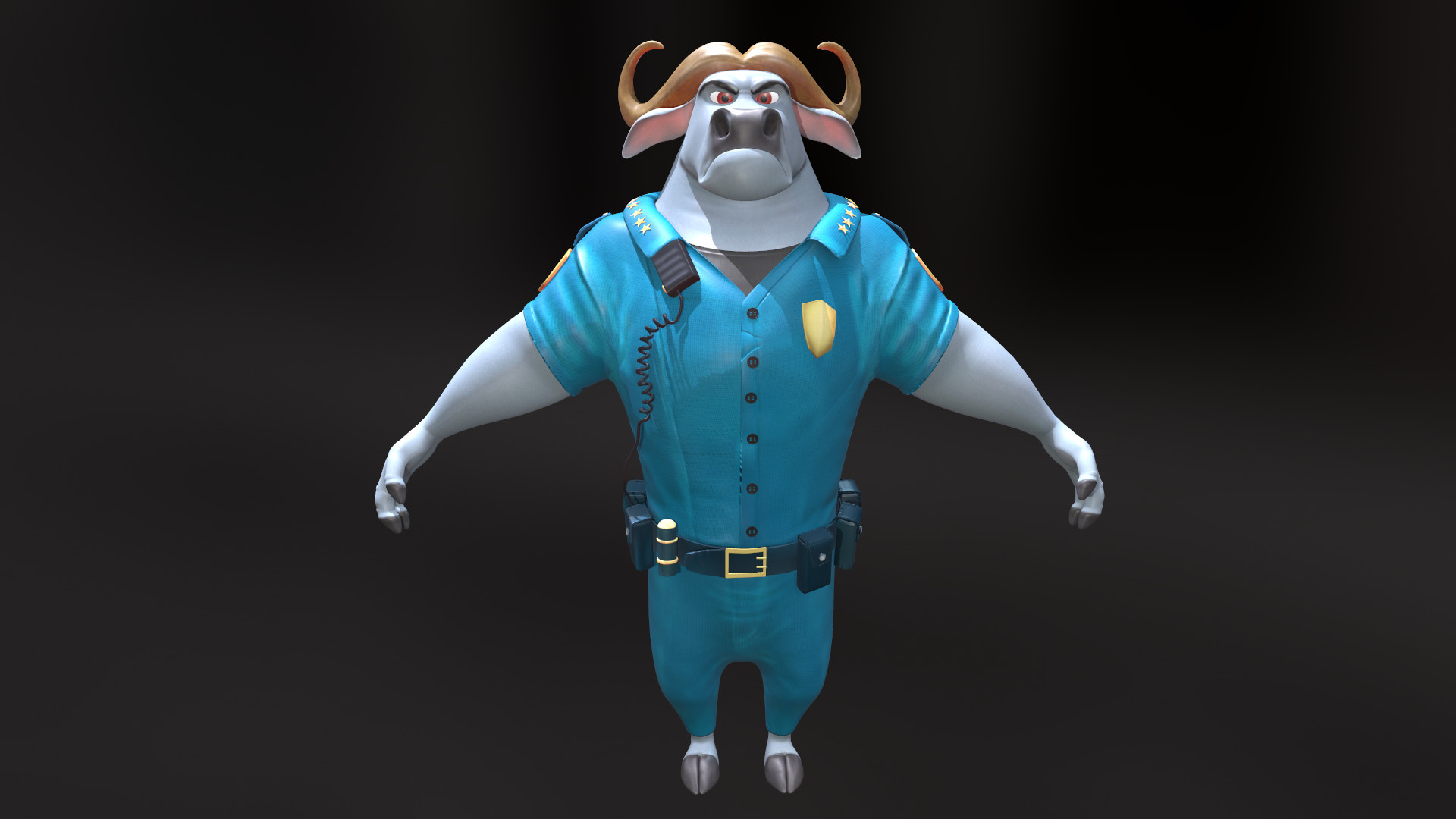 ArtStation - Zootopia police
