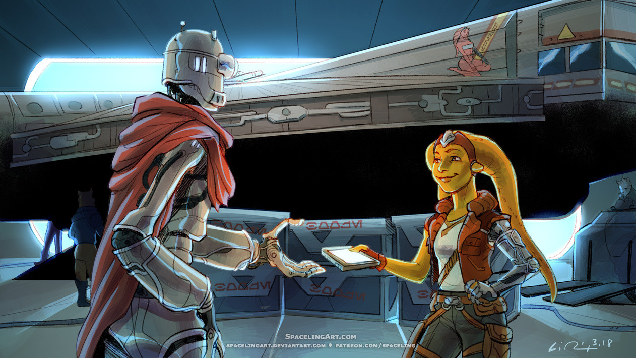 ArtStation - Captain Ras and her Firebug