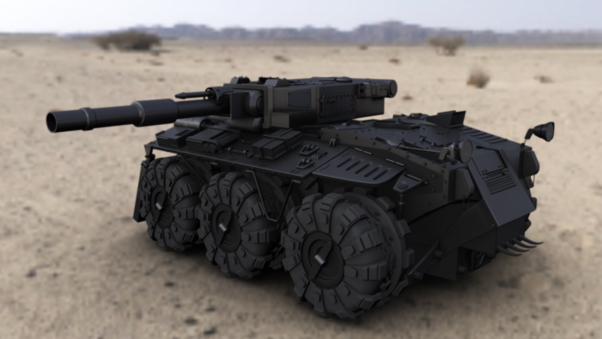 ArtStation - Armored_Tank_Version 01