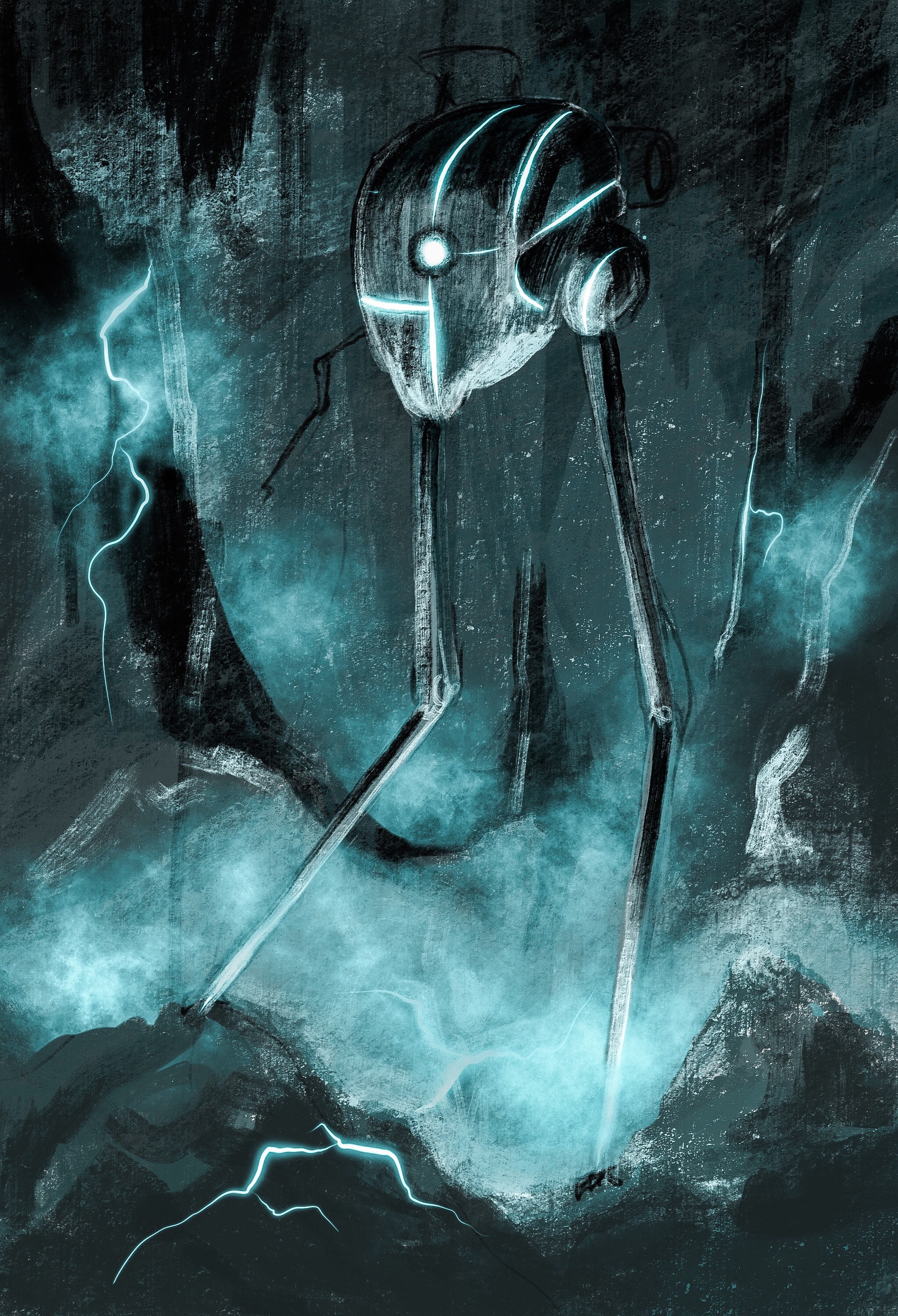 ArtStation - Robot cave