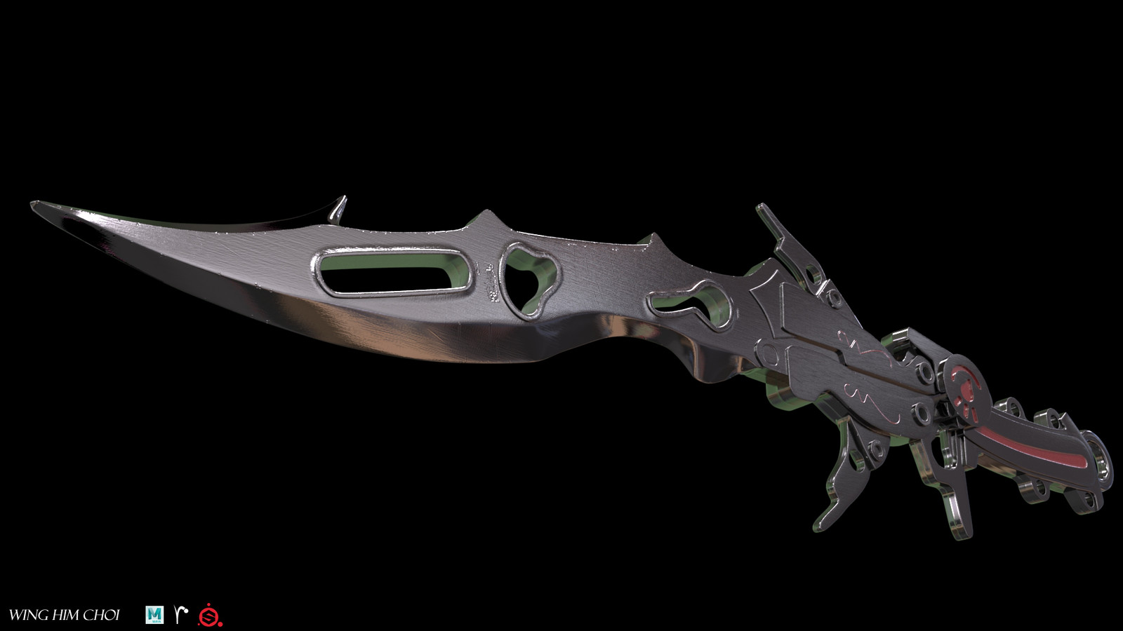 Wing Him Choi - Blazefire Keychain