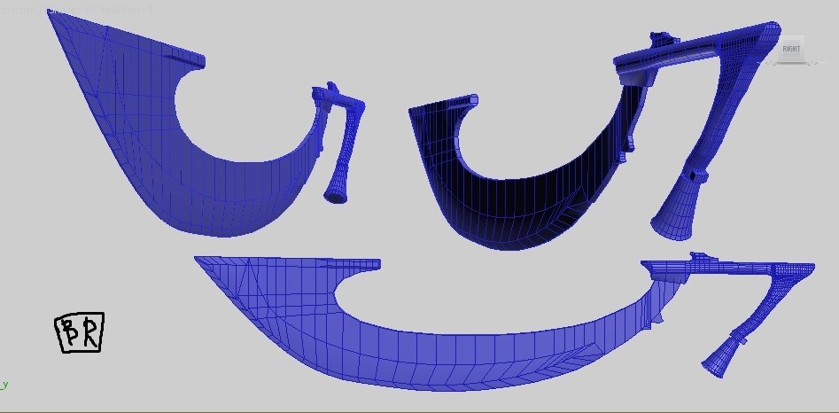 ArtStation - Temptress nefertari's weapon
