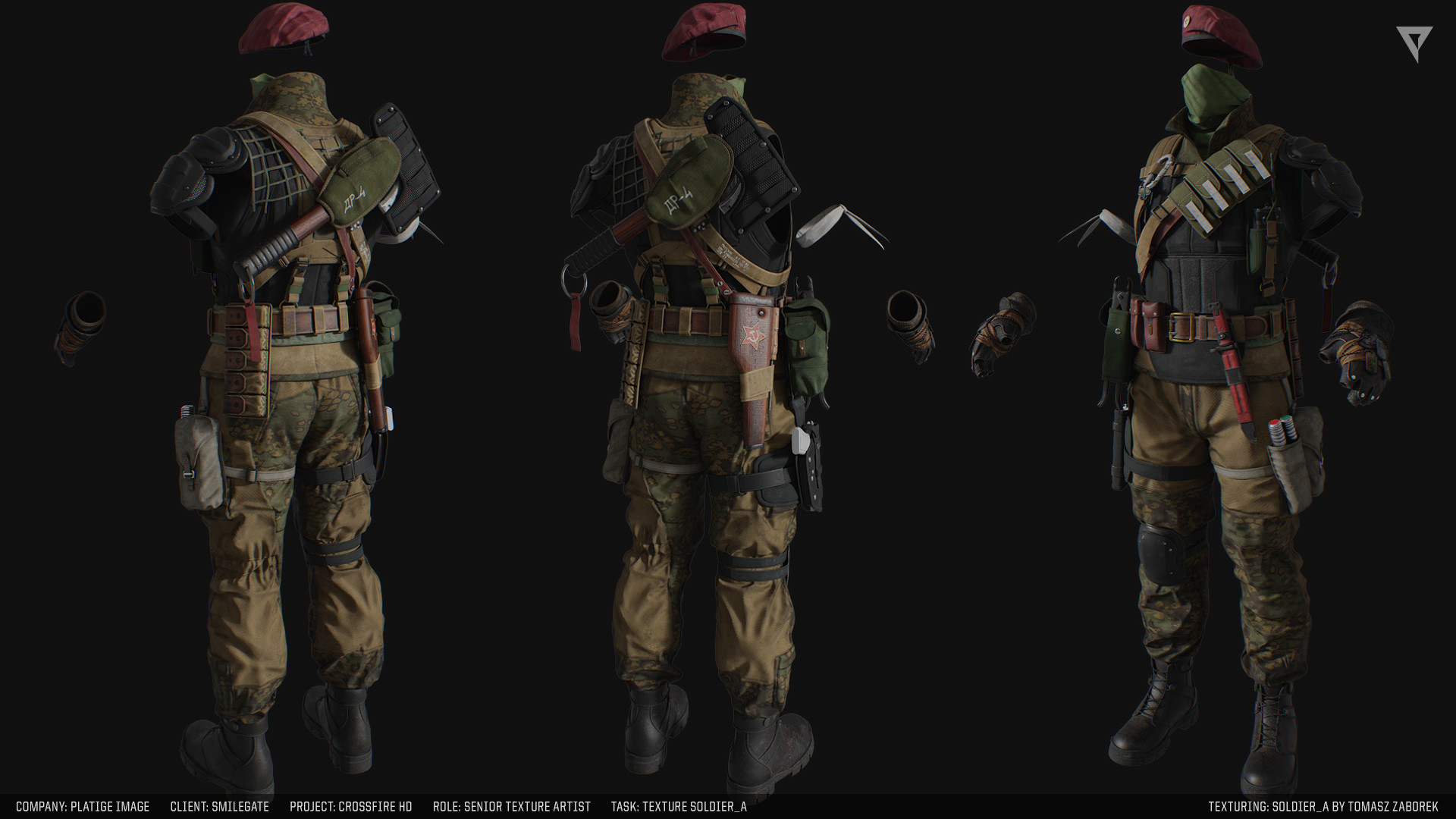 Tomasz Zaborek - CrossfireHD: Characters