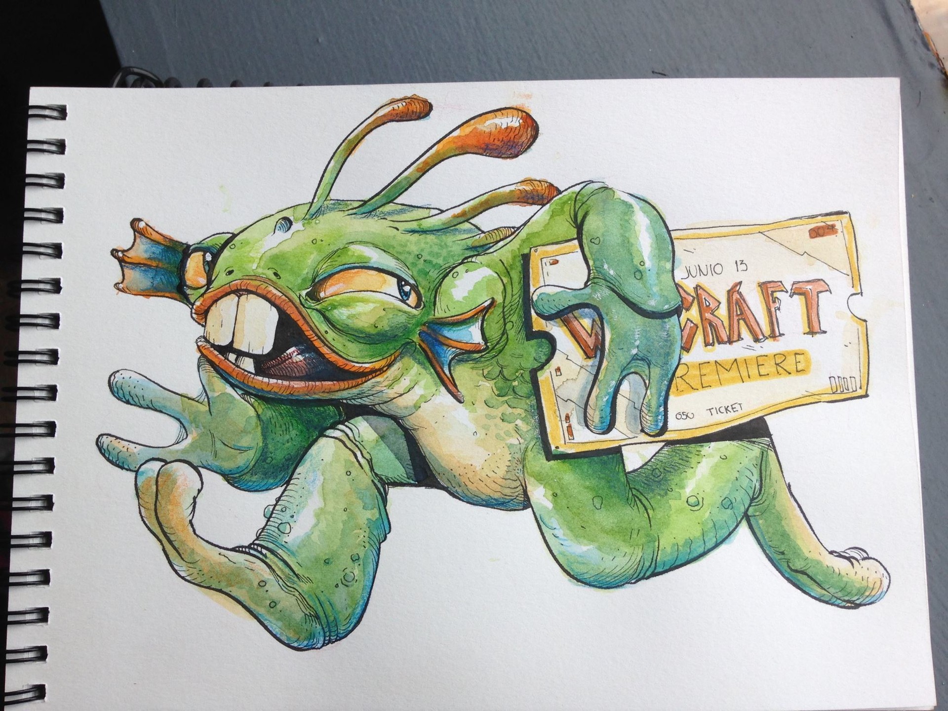 ArtStation - Murloc: Traditional