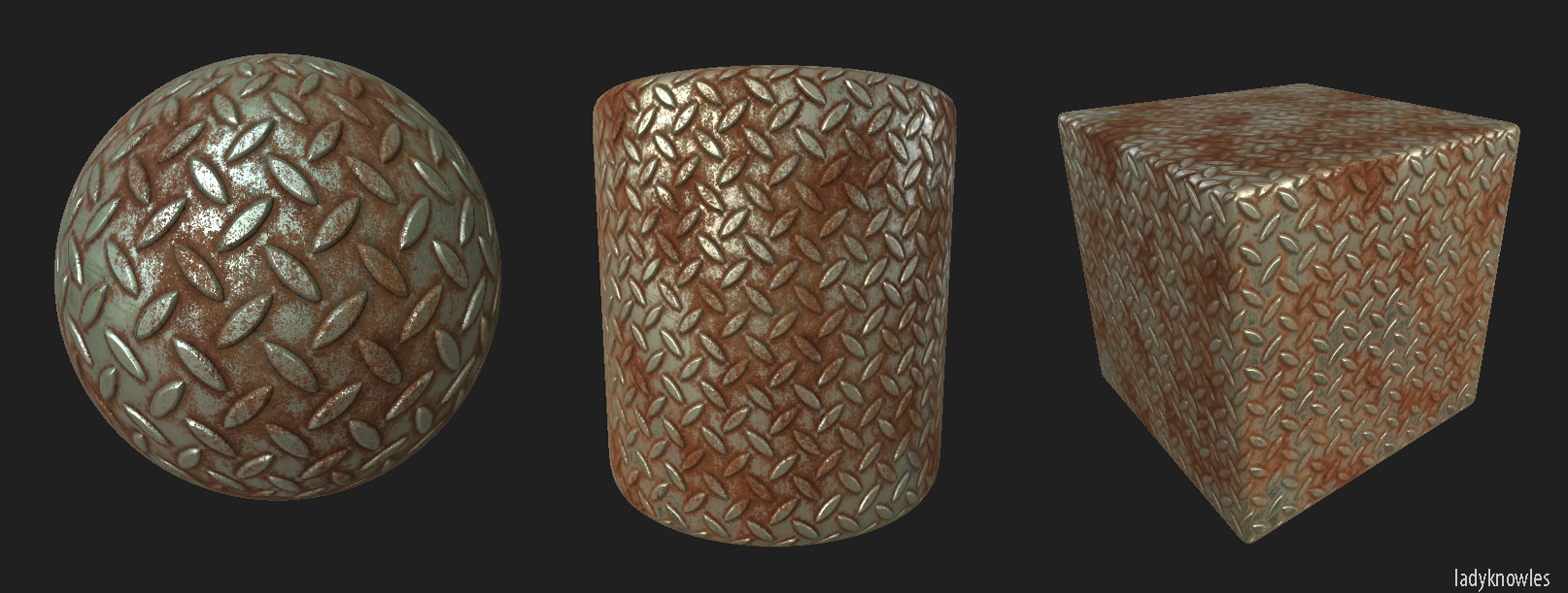 ArtStation - Corrugated Metal Substance