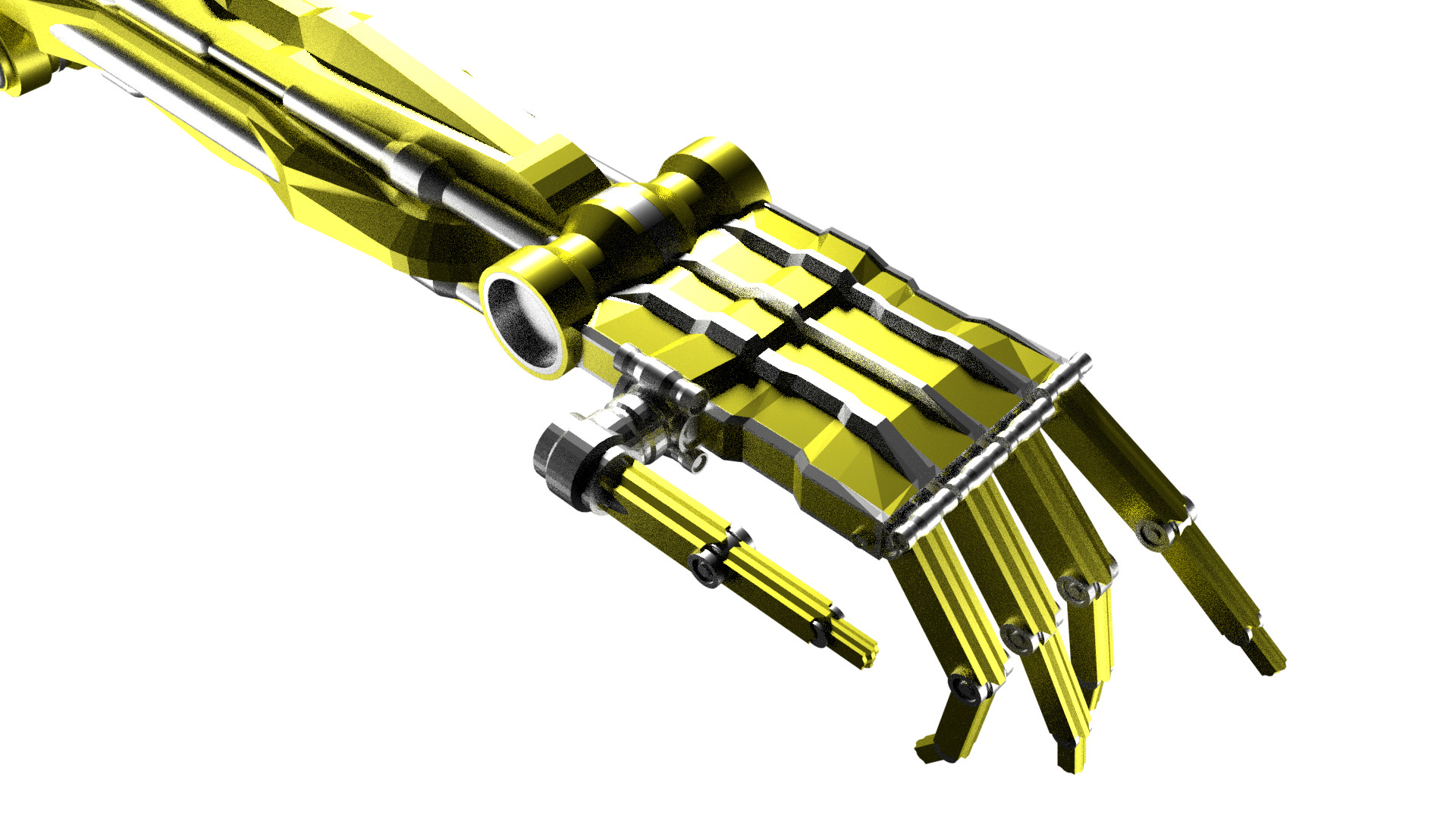 özcan özaltın - Robotic Hand With Animation