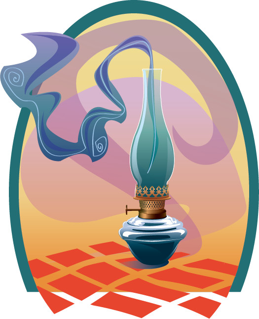 ArtStation - Oil Lamp