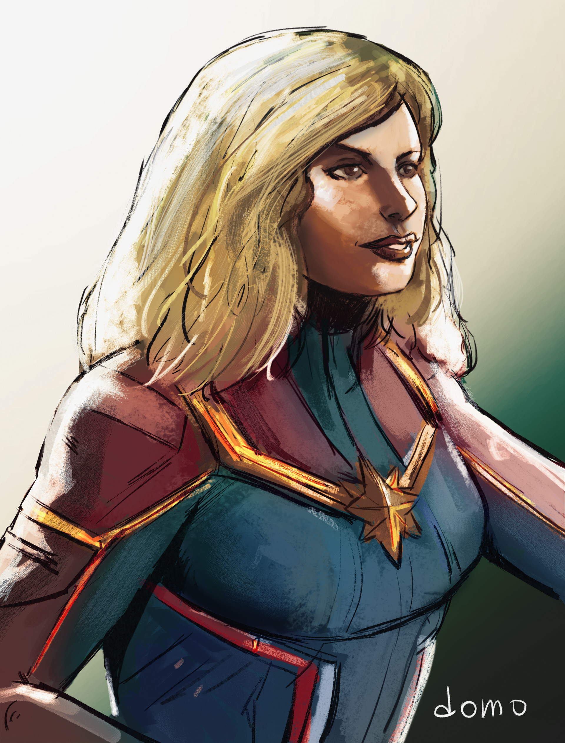 ArtStation - Captain Marvel