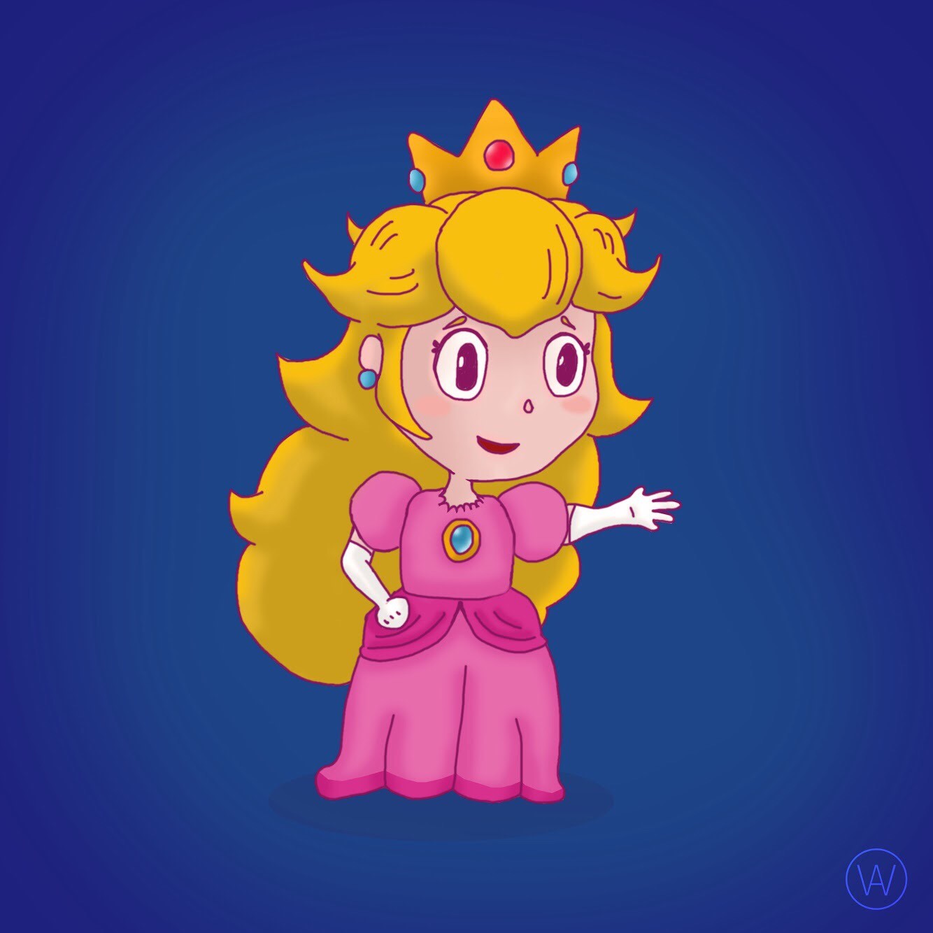 ArtStation - Princess Peach
