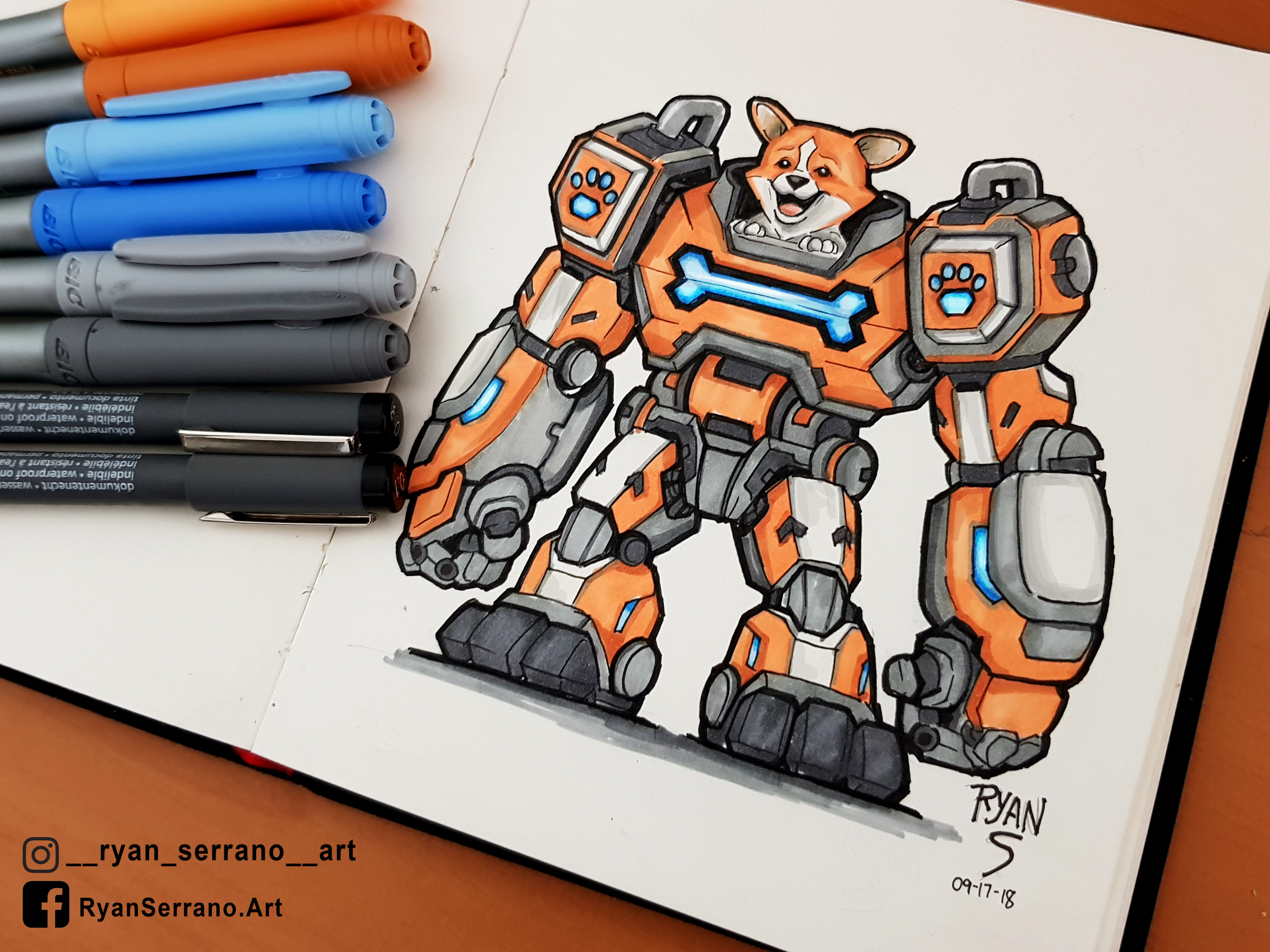 drawing mecha