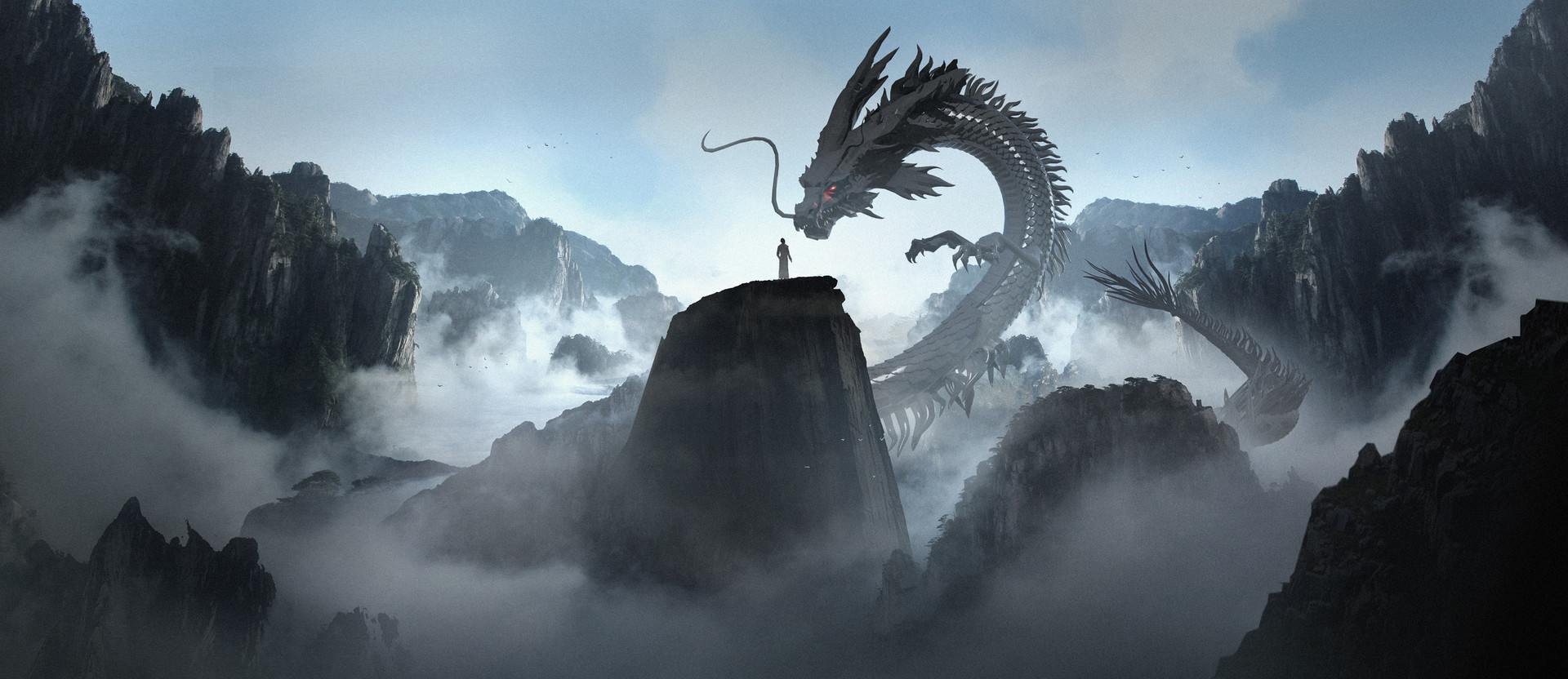 Battle Dragon by Liang Liu : r/ImaginaryDragons