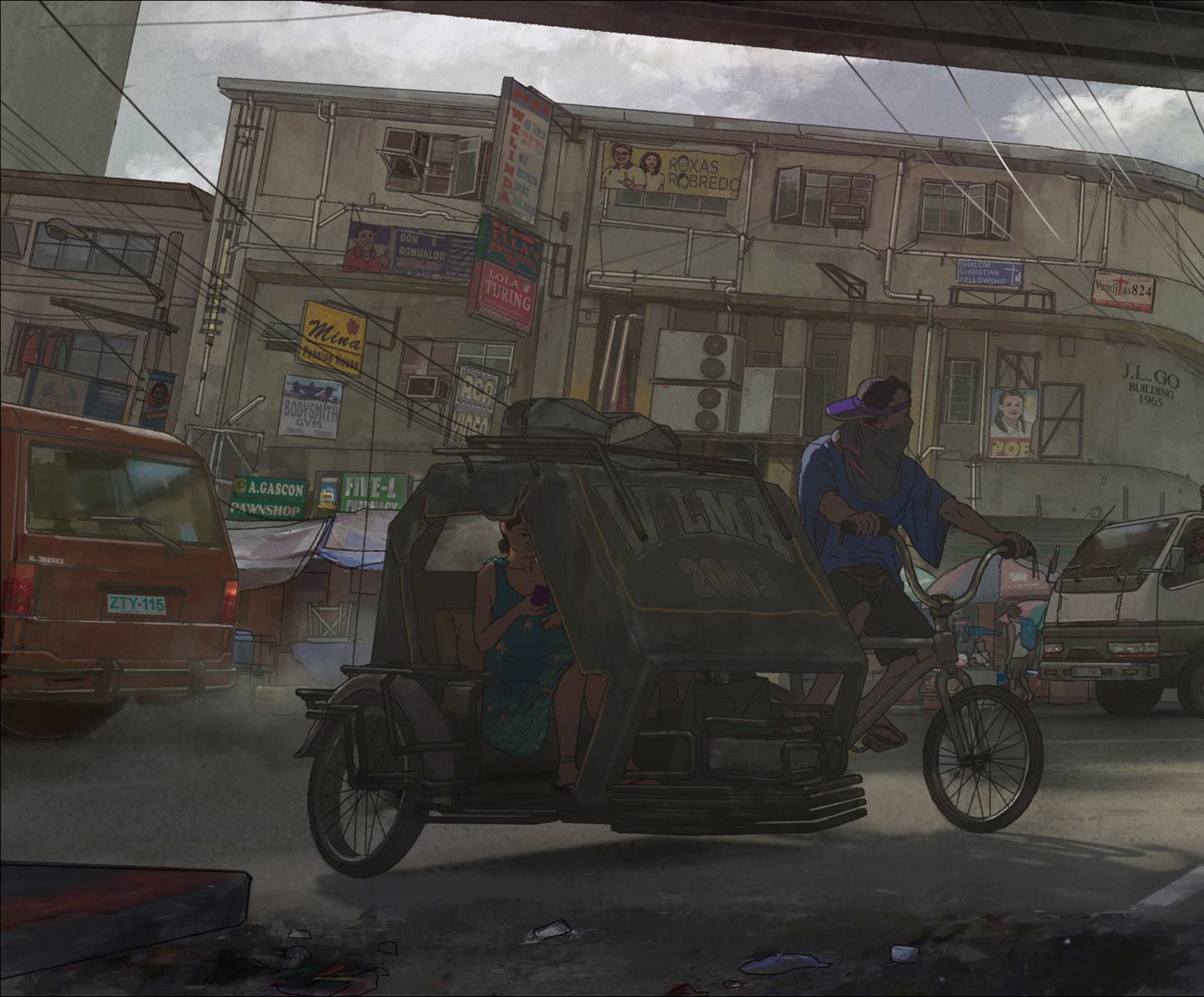 Raymond Tan Tan - THE RUNTS - Comic con poster