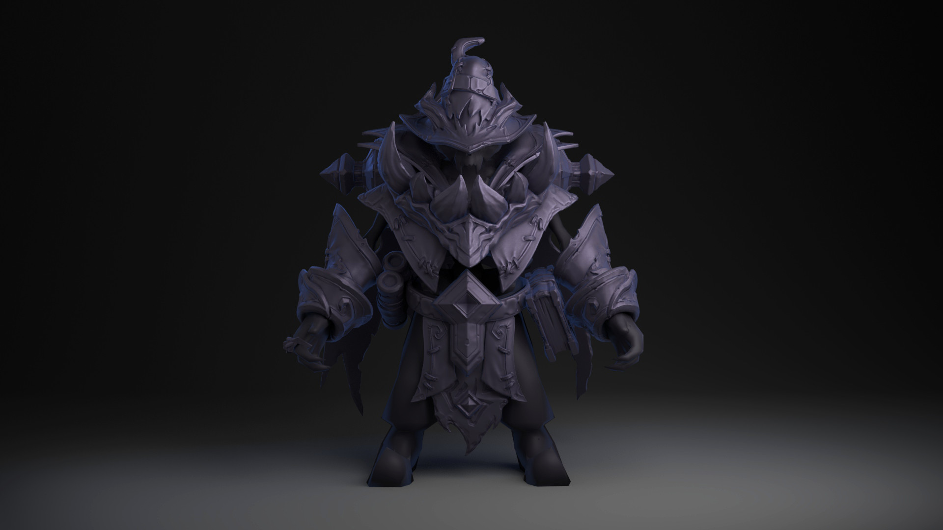 ArtStation - Pugna Dota2 Item set (highpoly)