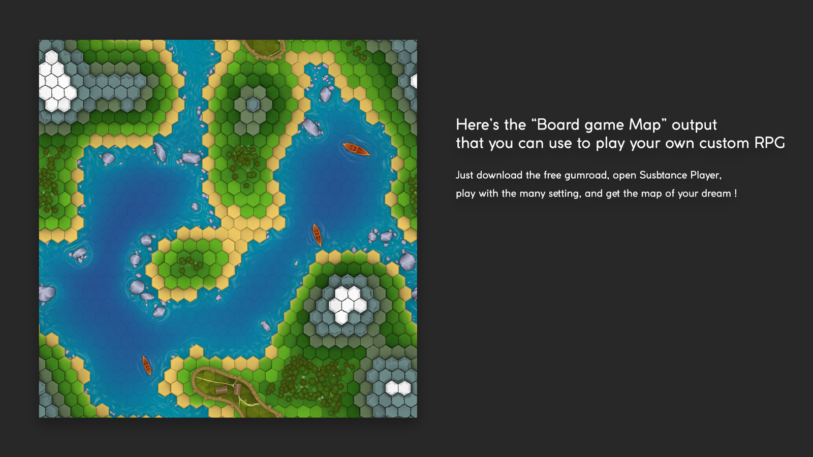 Simon Tartar - Procedural Board Game Map Generator
