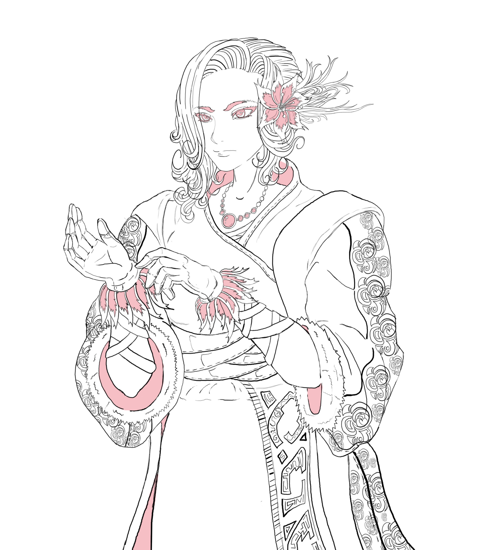 ArtStation - Fei character ( work in progress )