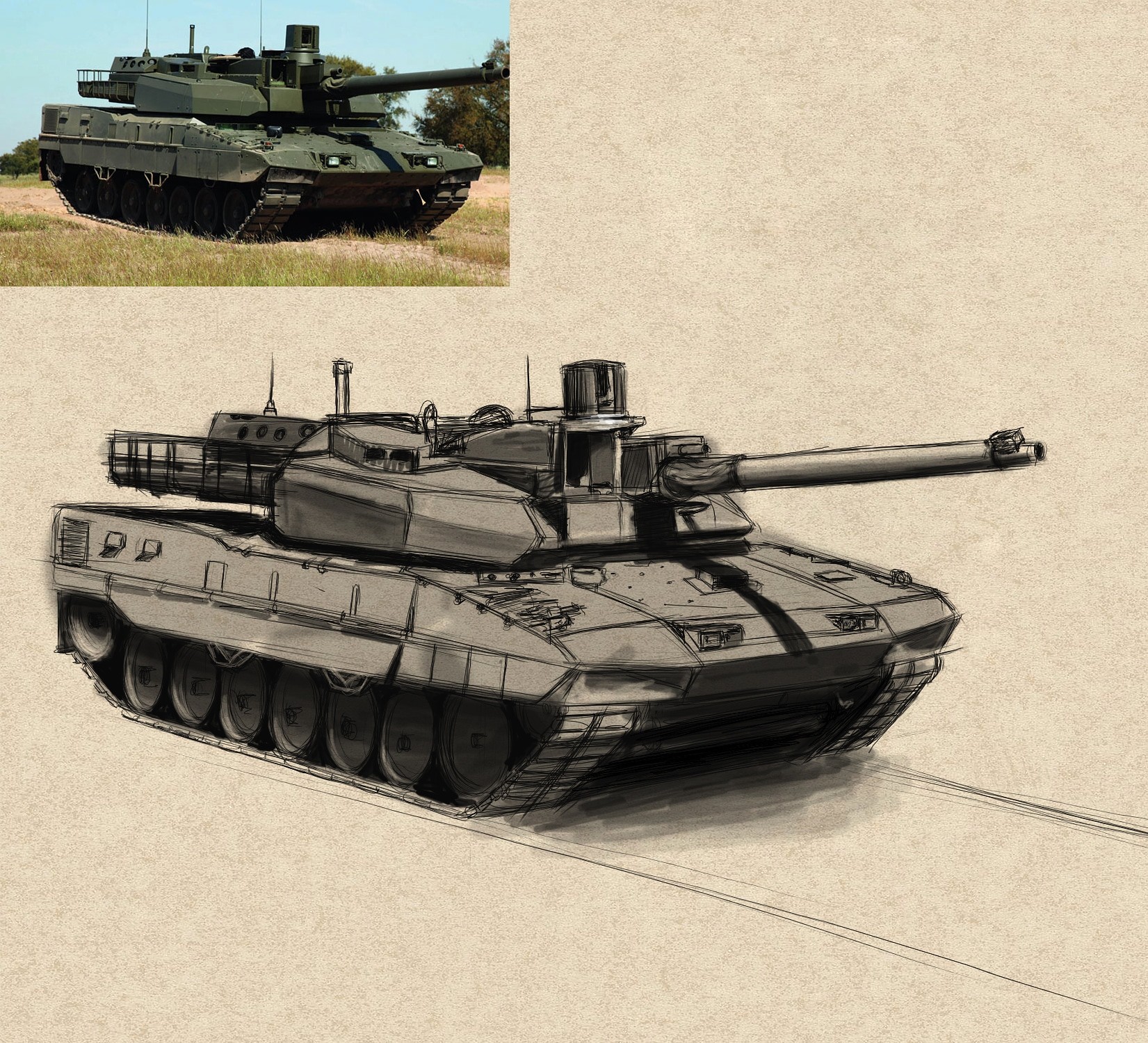 ArtStation - Leopard-2A7