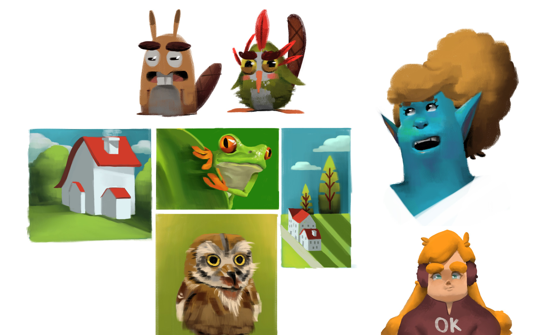 Shania Hall - Doodling