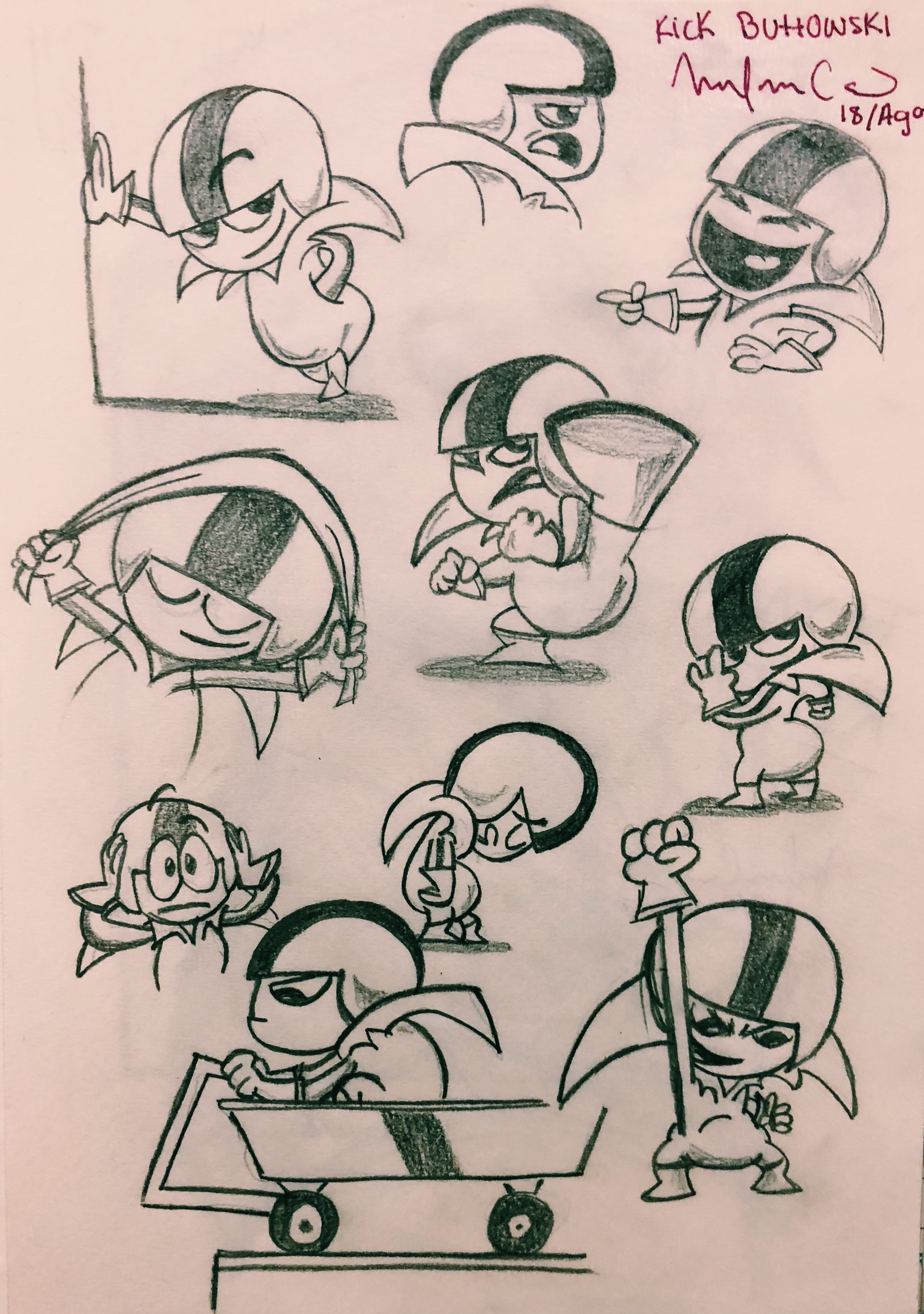 ArtStation - “Kick butowski”