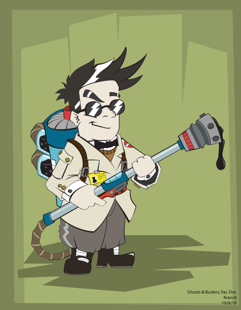 ArtStation - Ghost Hunter - Vac Doc