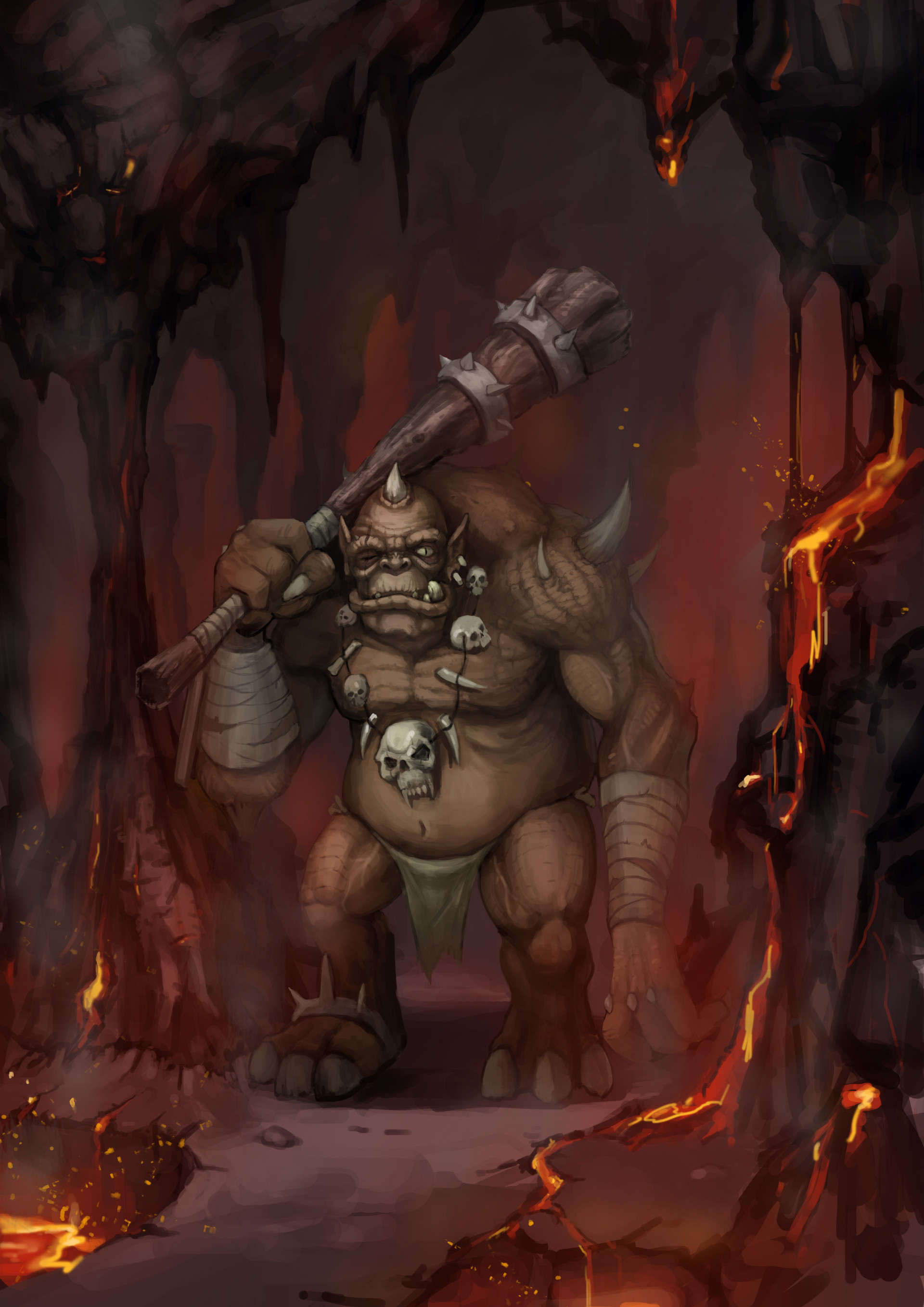 ArtStation - Old Work - Ogre