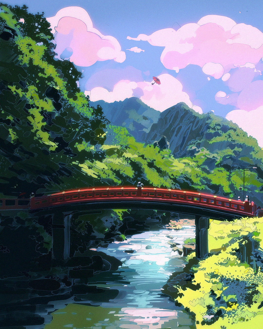 Nikko by Ilya Kuvshinov : r/ImaginaryColorscapes