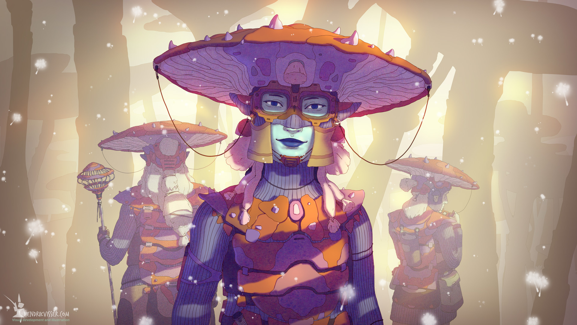 ArtStation - Toadstool Warriors