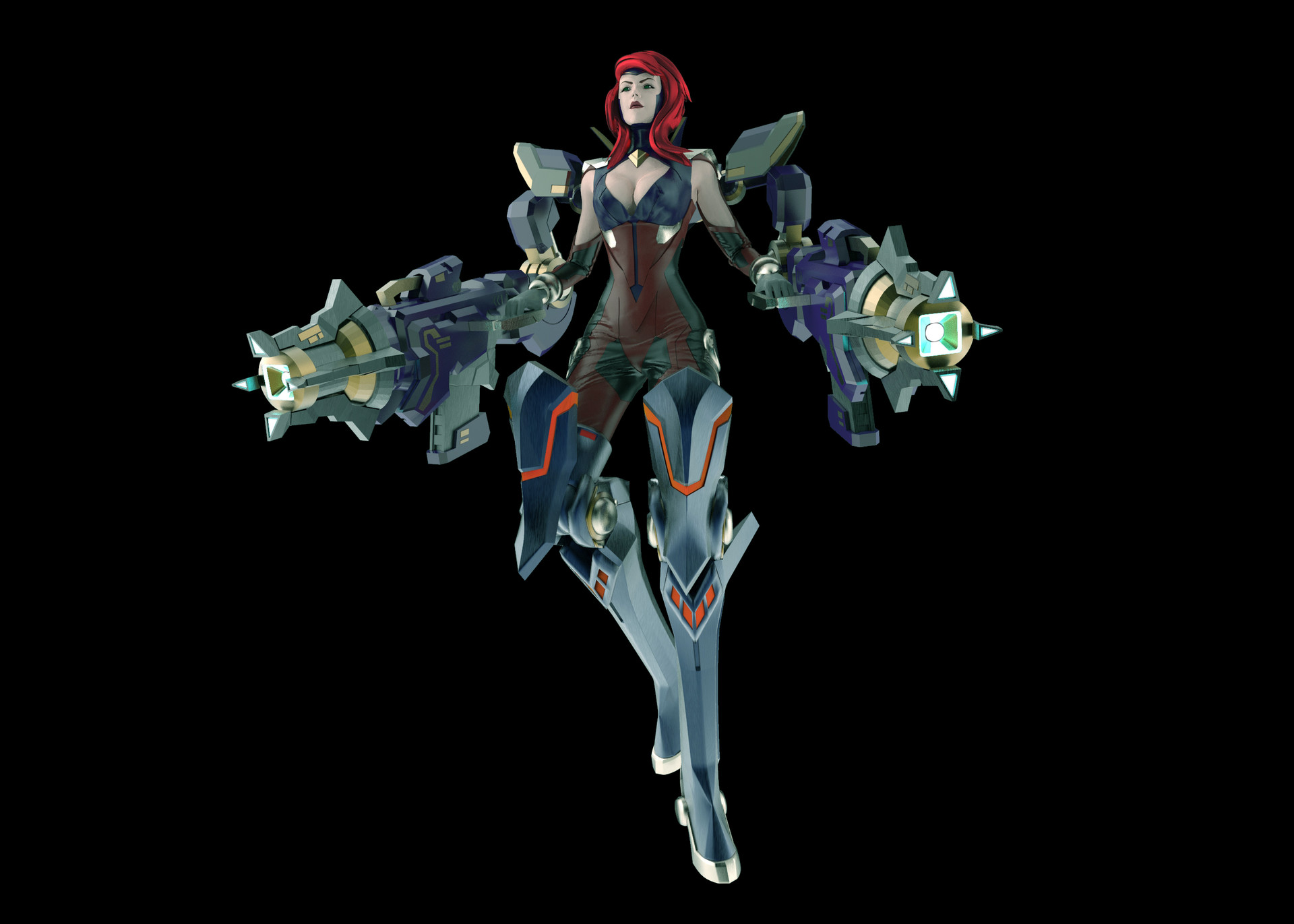 William Leung - Gun Goddess Miss Fortune