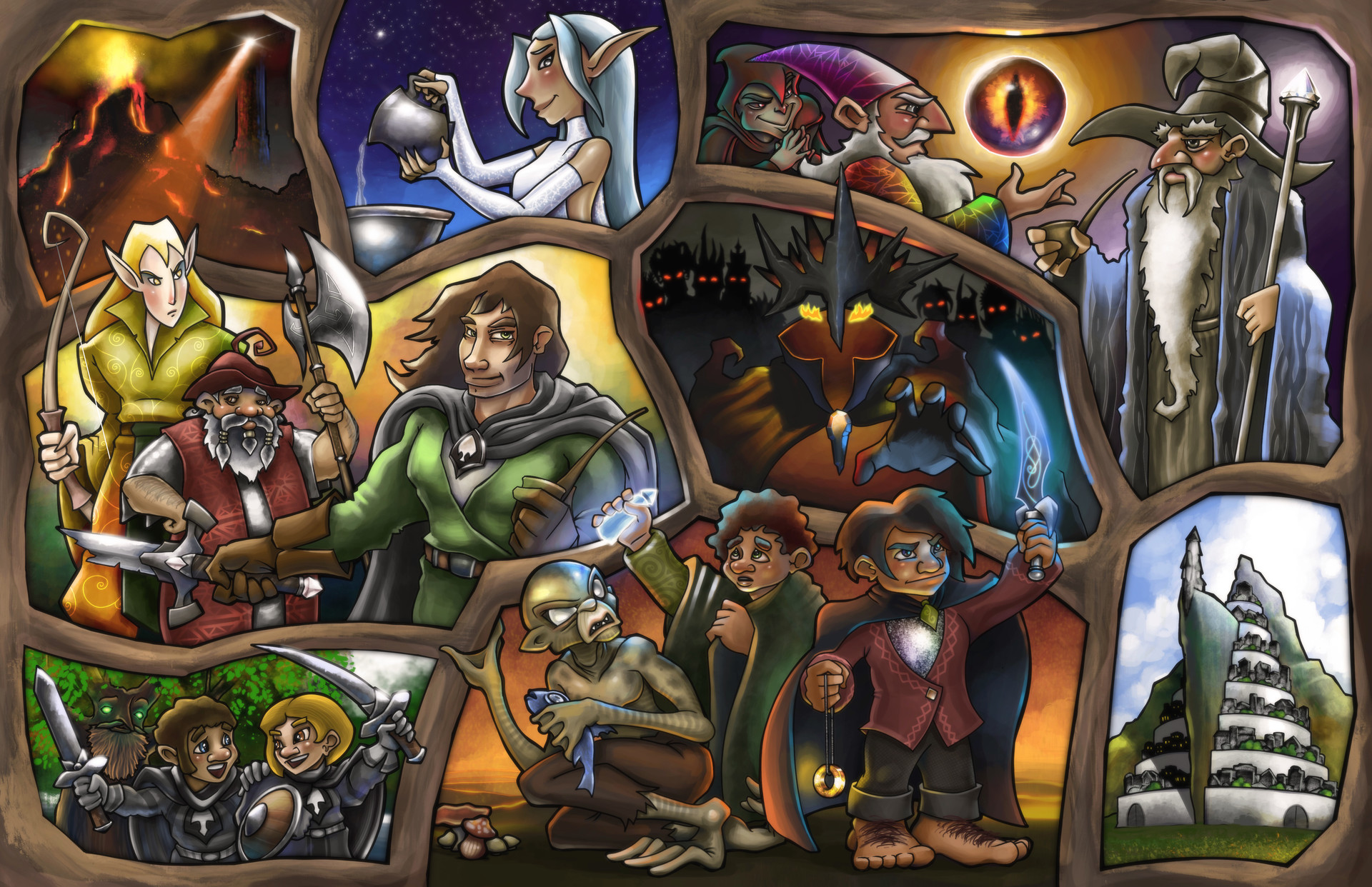 ArtStation - The Lord of the Rings