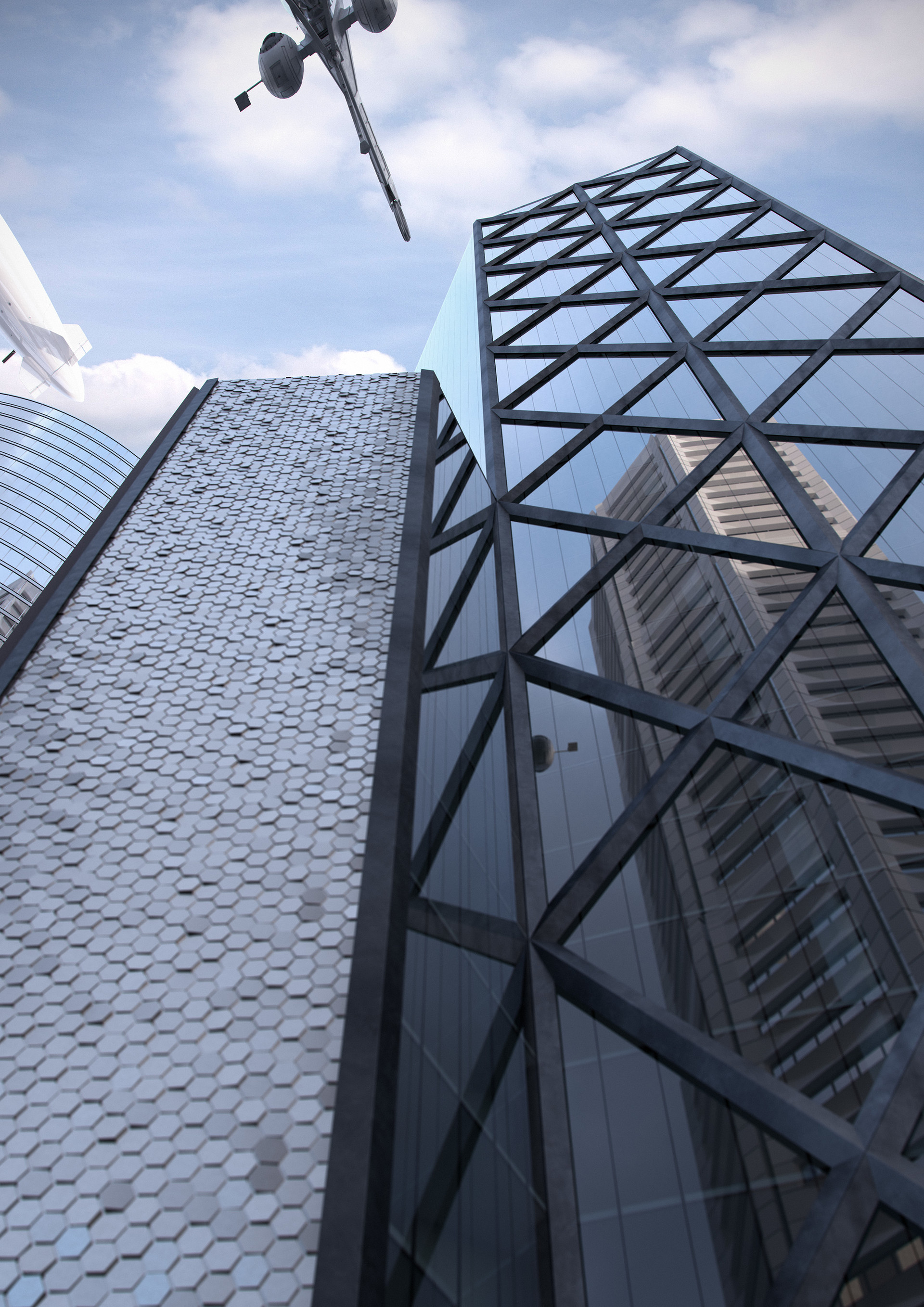 ArtStation - city render