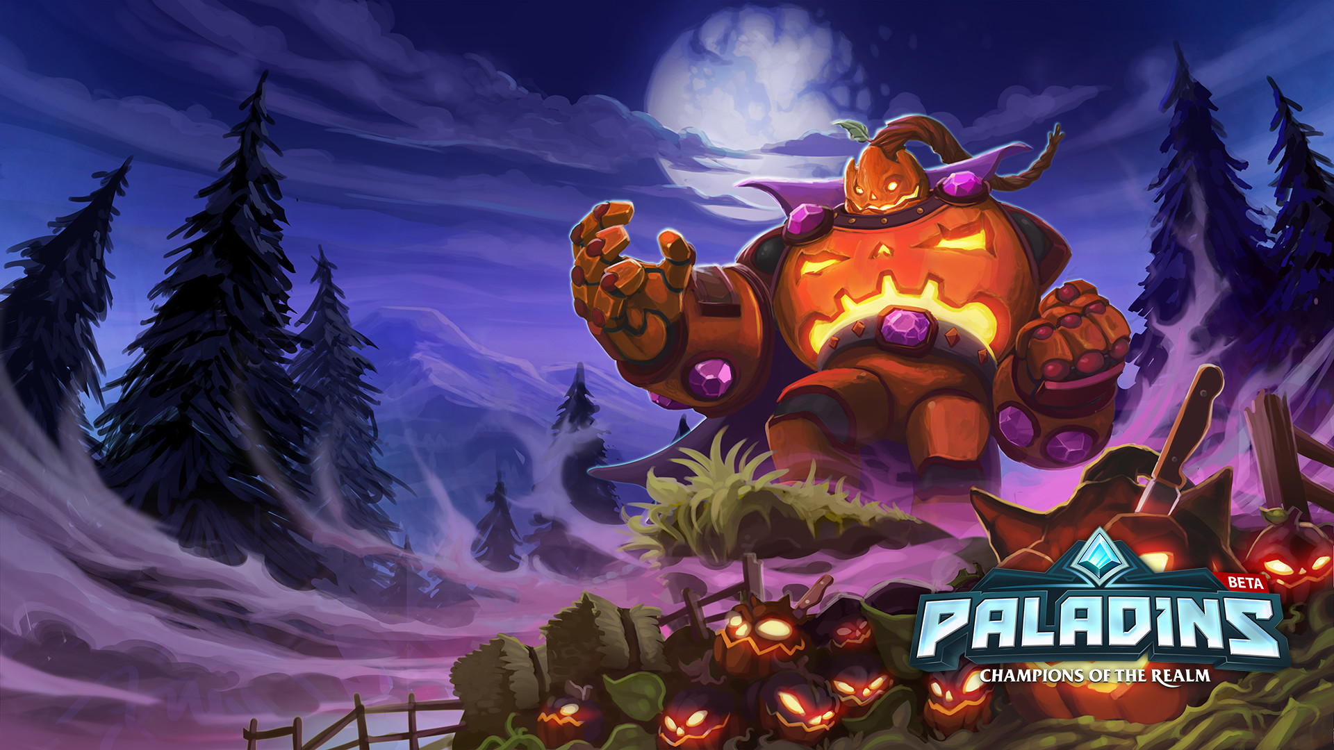 Casey Edwards - Various Paladins Splash Art (Painted Style)