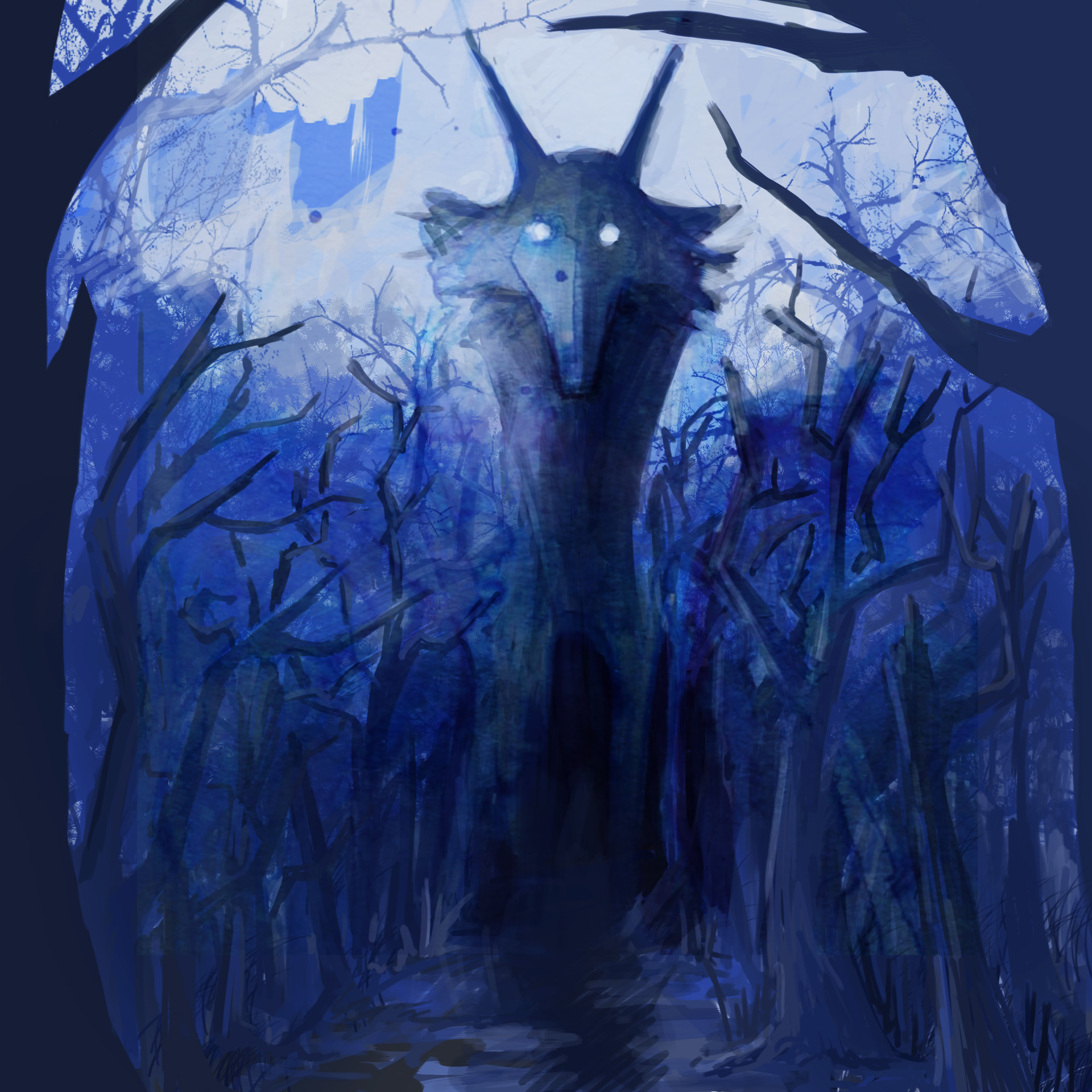 ArtStation - Creatures from Dark forest