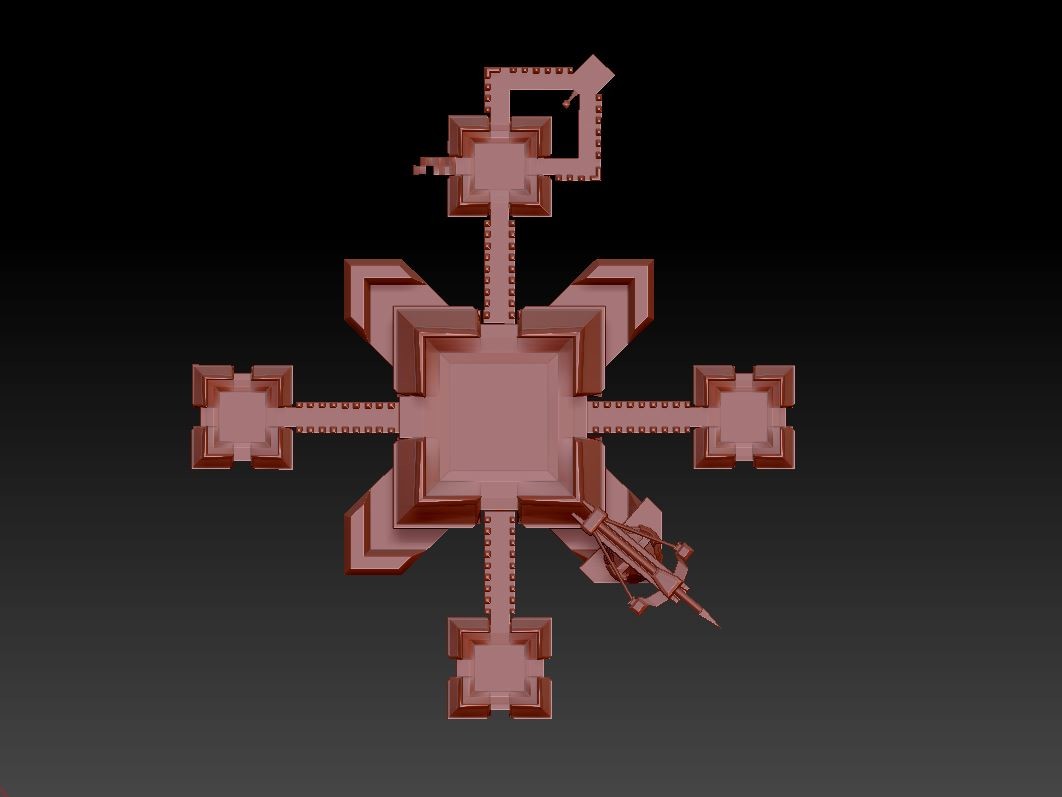 ArtStation - Castle environment for my top-down project WIP