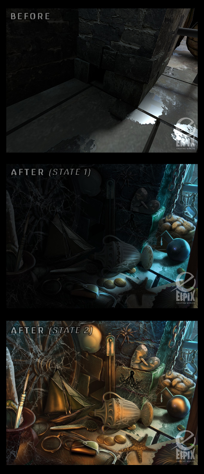 ArtStation - Hidden object scene