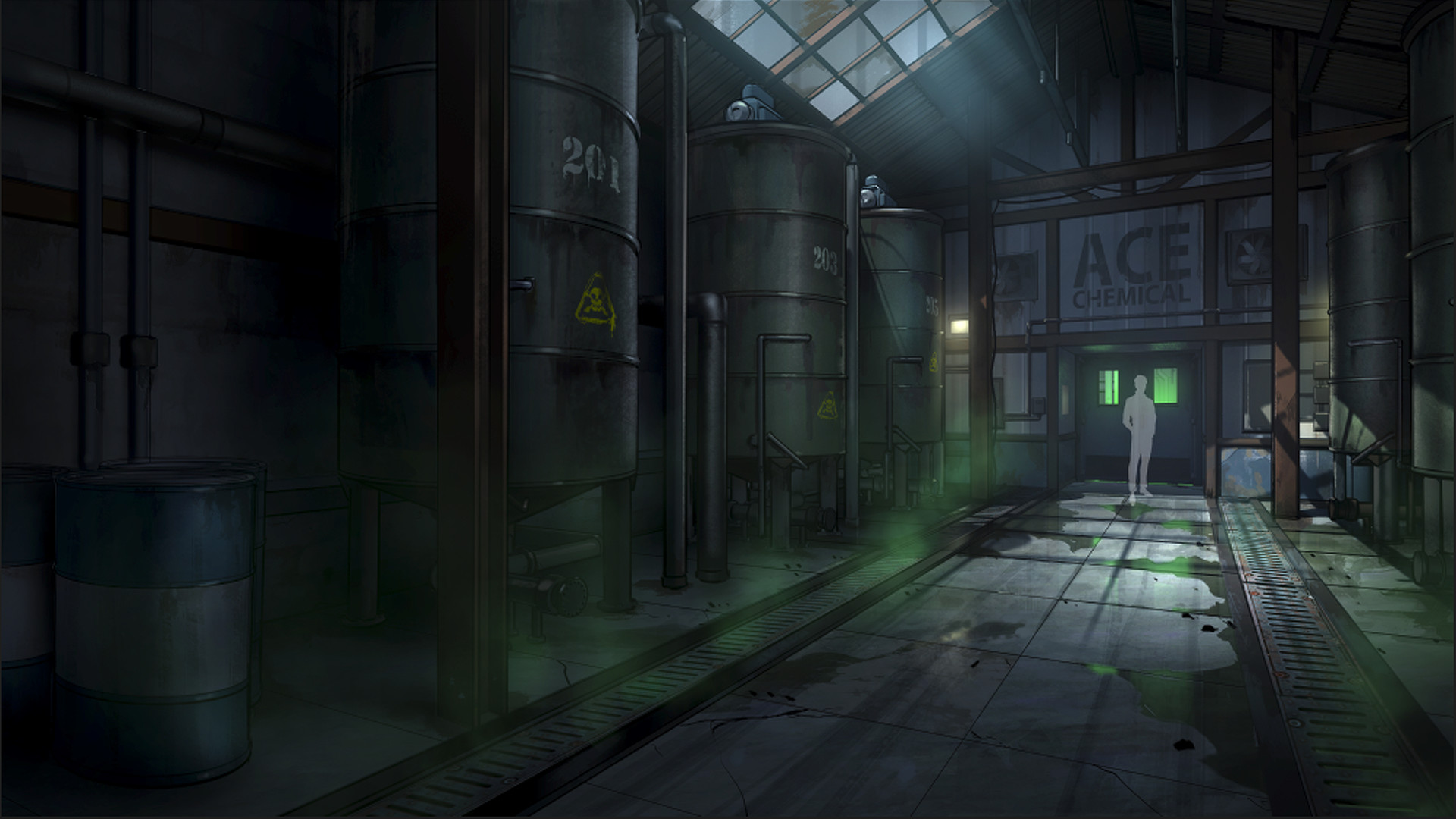 Gray Rogers - Batman Season 2 - Ace Chemical interior