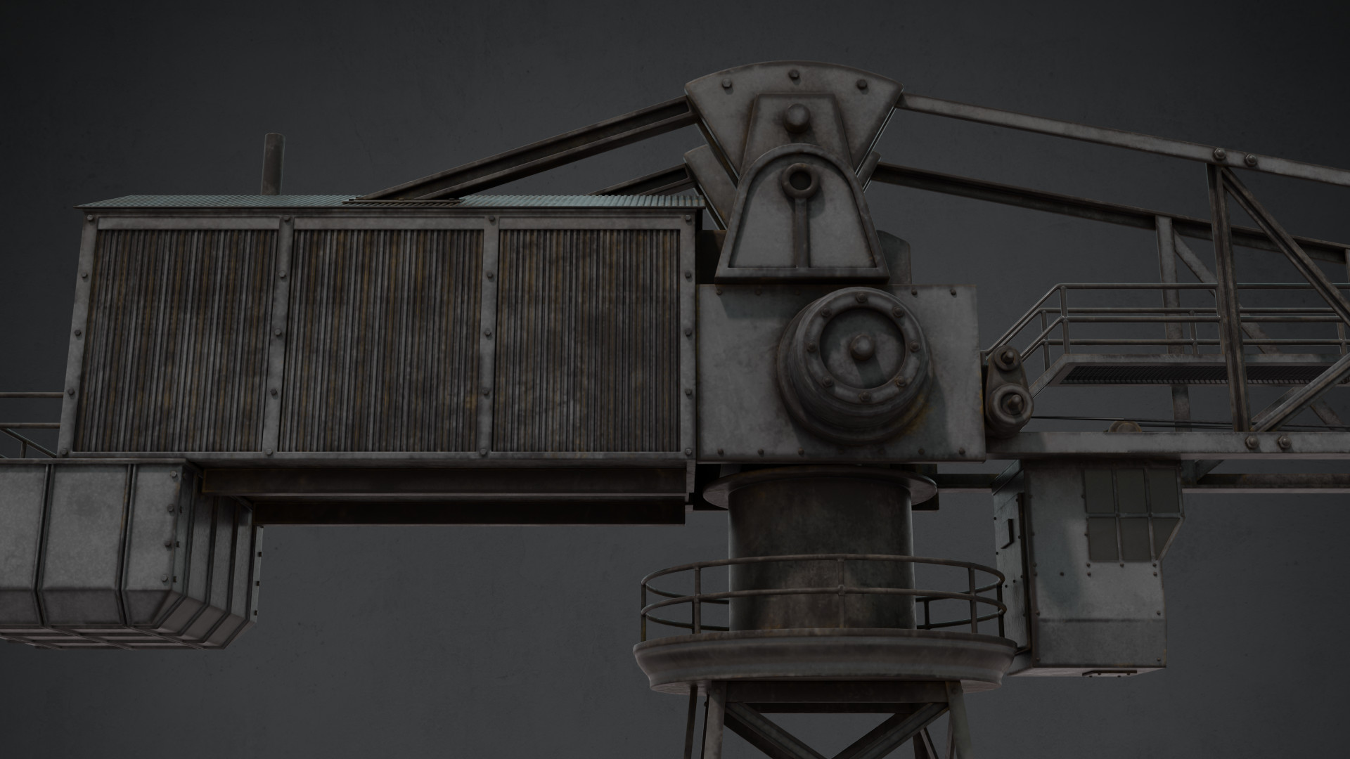 Ben Stack - Dockyard Crane