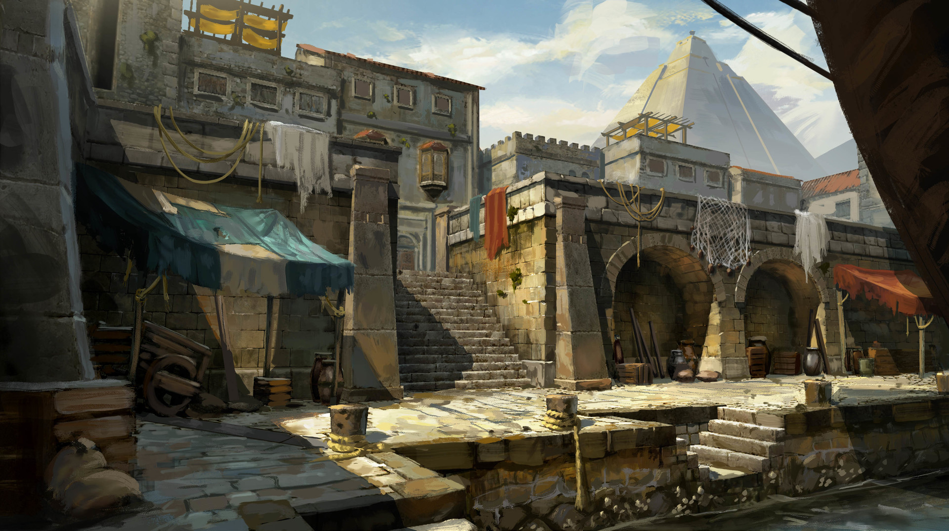 ArtStation - Meereen Docks