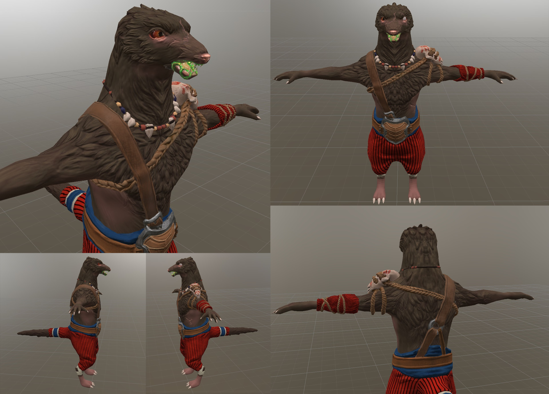 Erin Marantette - Redwall: Scumsnout (Model)