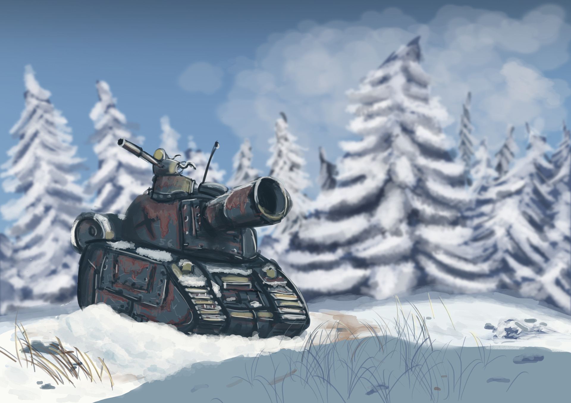 ArtStation - Post-apocalyptic Outdoor Environment Admission Portfolio ...